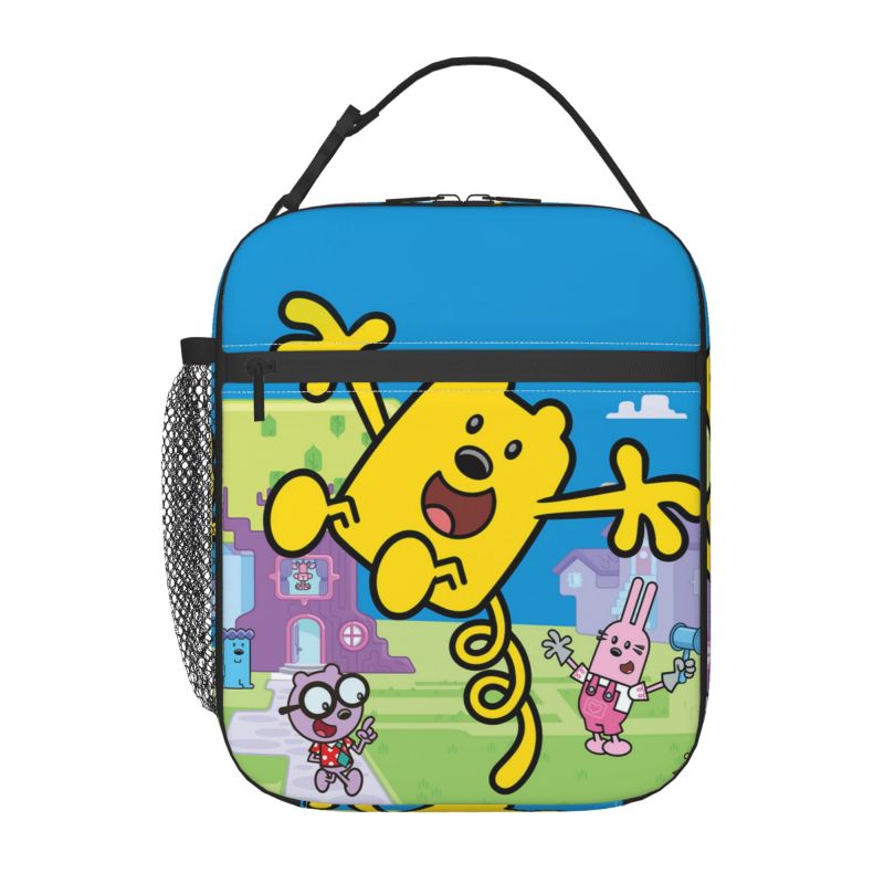 Wow! Wow! Cartoon Wubbzy! Lunch Box Insulated Meal Bag With Handle Work ...
