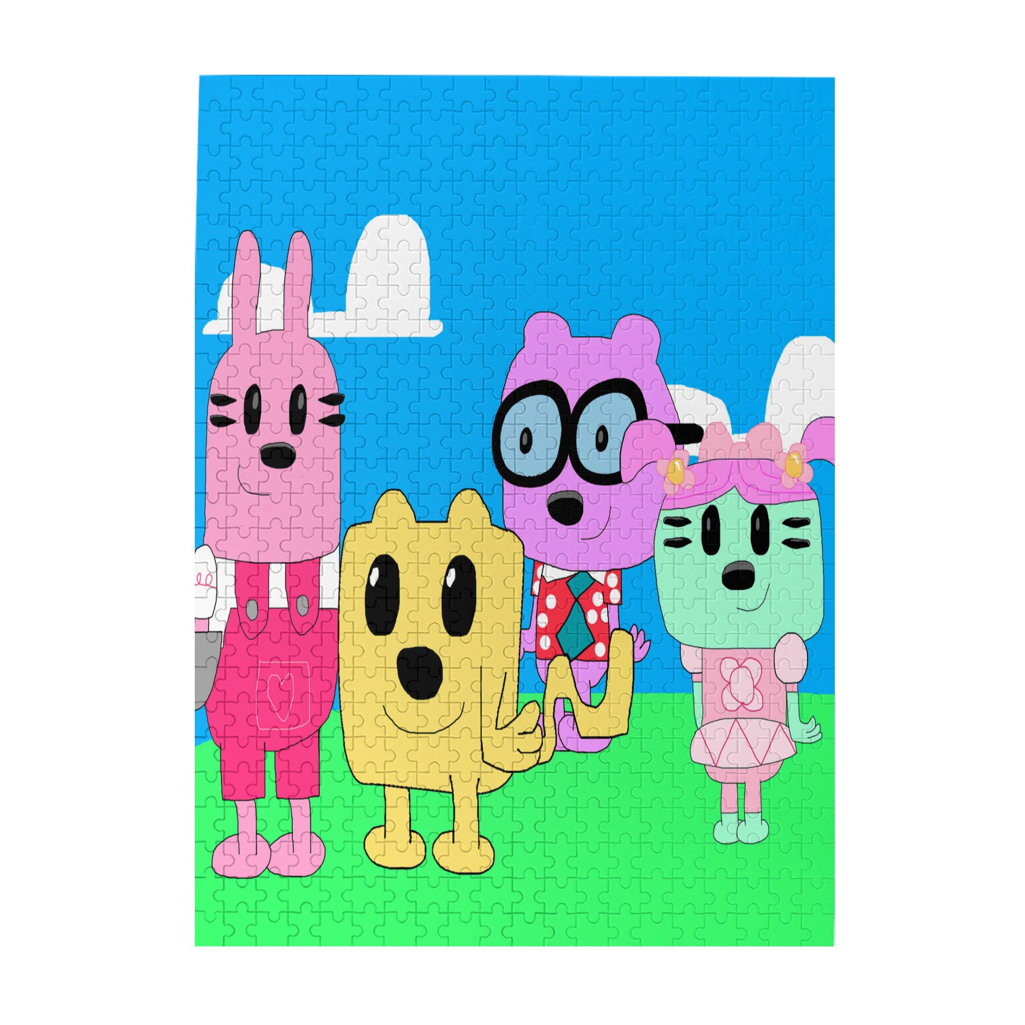 Wow Wow Wubbzy 500 Piece Jigsaw Puzzle for Adults Kids, Challenging ...