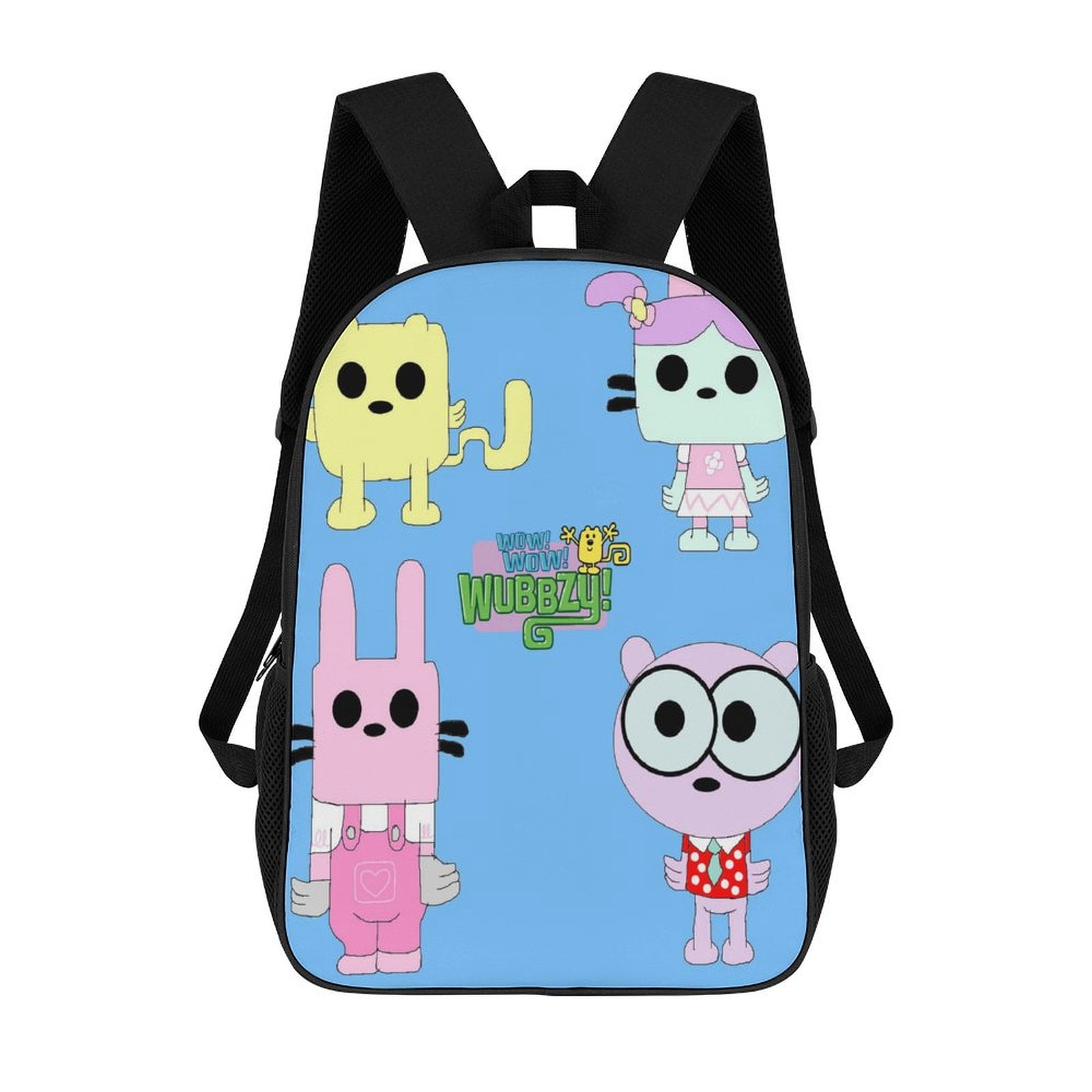 Wow Wow Wubbzy Backpack Large Capacity 17 Inch Laptop Bag Lightweight ...