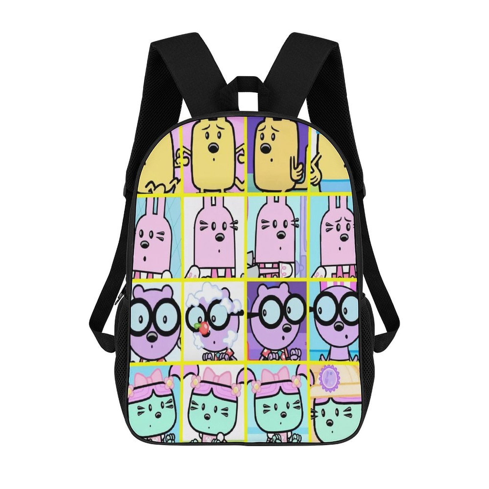 Wow Wow Wubbzy Backpack Large Capacity 17 Inch Laptop Bag Lightweight ...