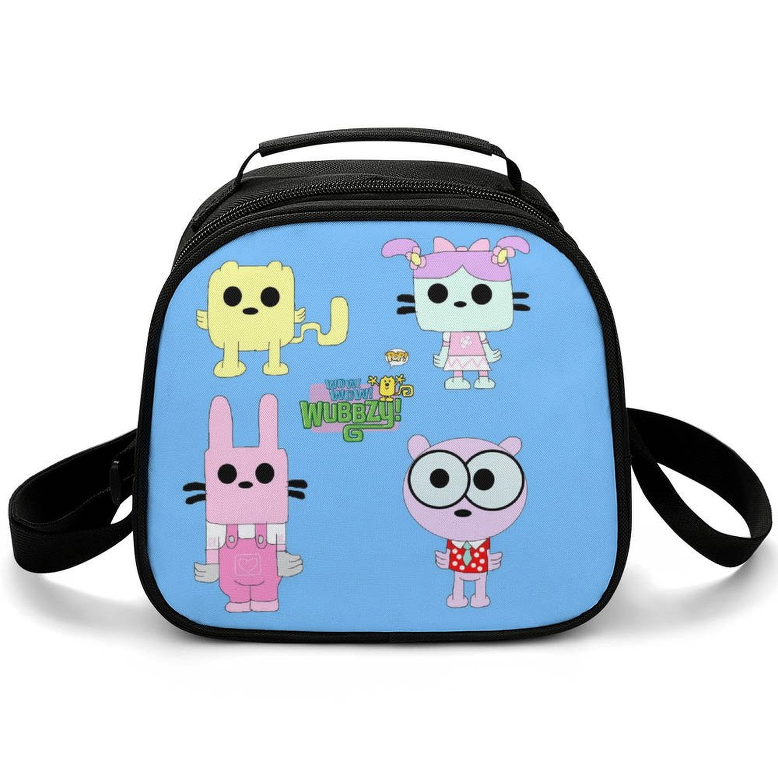 Wow Wow Wubbzy Cartoon Insulated Lunch Bag Portable Bento Bag Therma ...