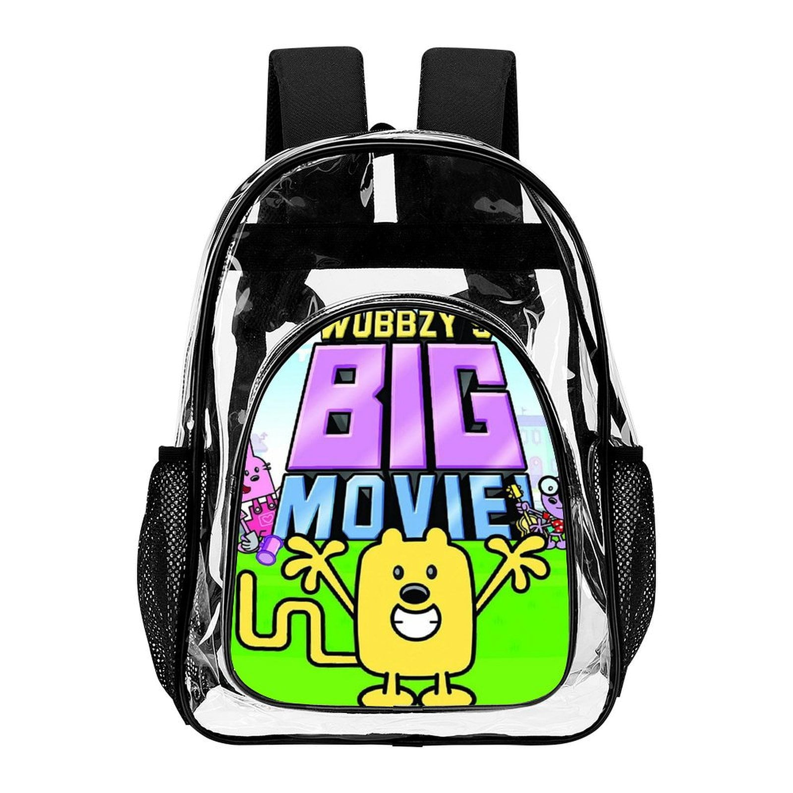 Wow Wow Wubbzy Transparent Backpack Satchel Bookbag Schoolbag Unisex ...