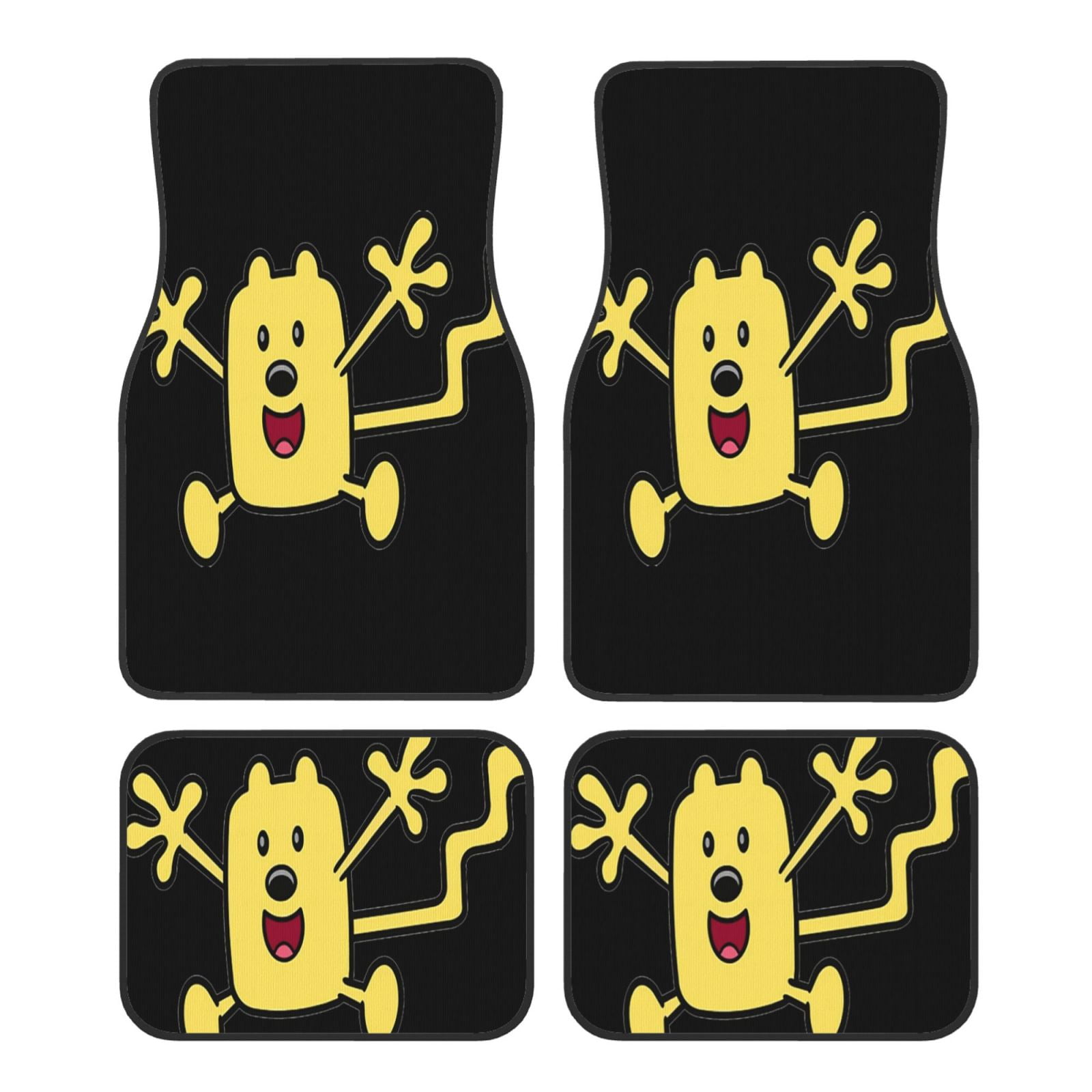 Wow Wow Wubbzy Car Floor Mats Set of 4, Anti-Skid Universal Automotive ...