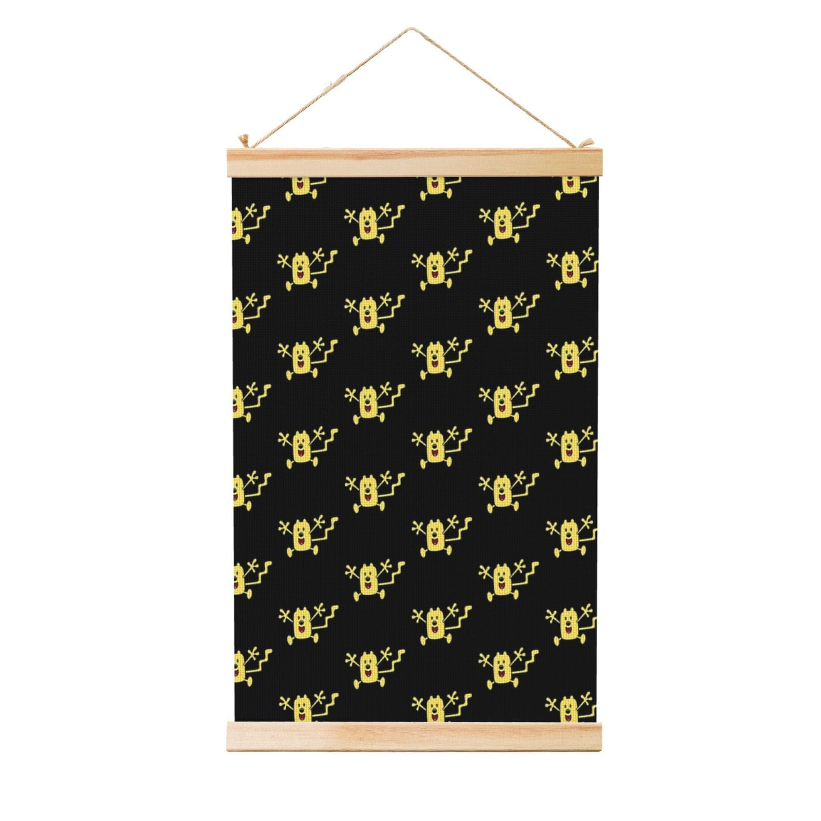 Wow Wow Wubbzy Poster Canvas Wooden Shaft Hanging Poster Home Decor ...