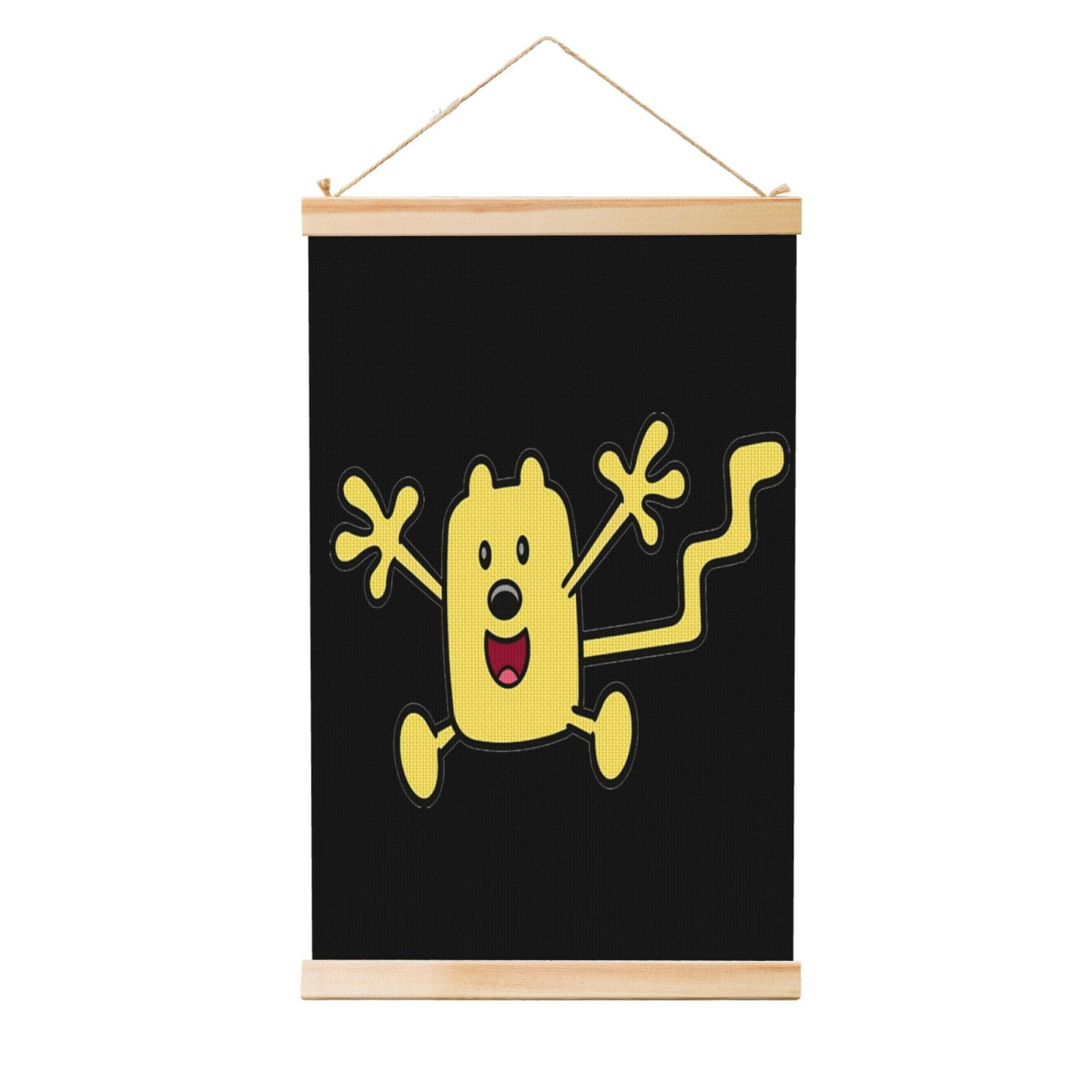 Wow Wow Wubbzy Poster Canvas Wooden Shaft Hanging Poster Home Decor ...