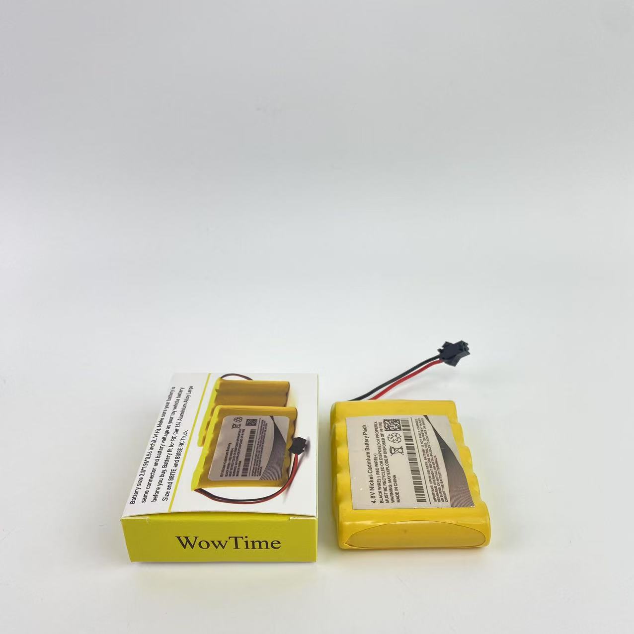 WowTime High tension batteries,6.0V 700mAh Ni-CD AA Rechargeable ...
