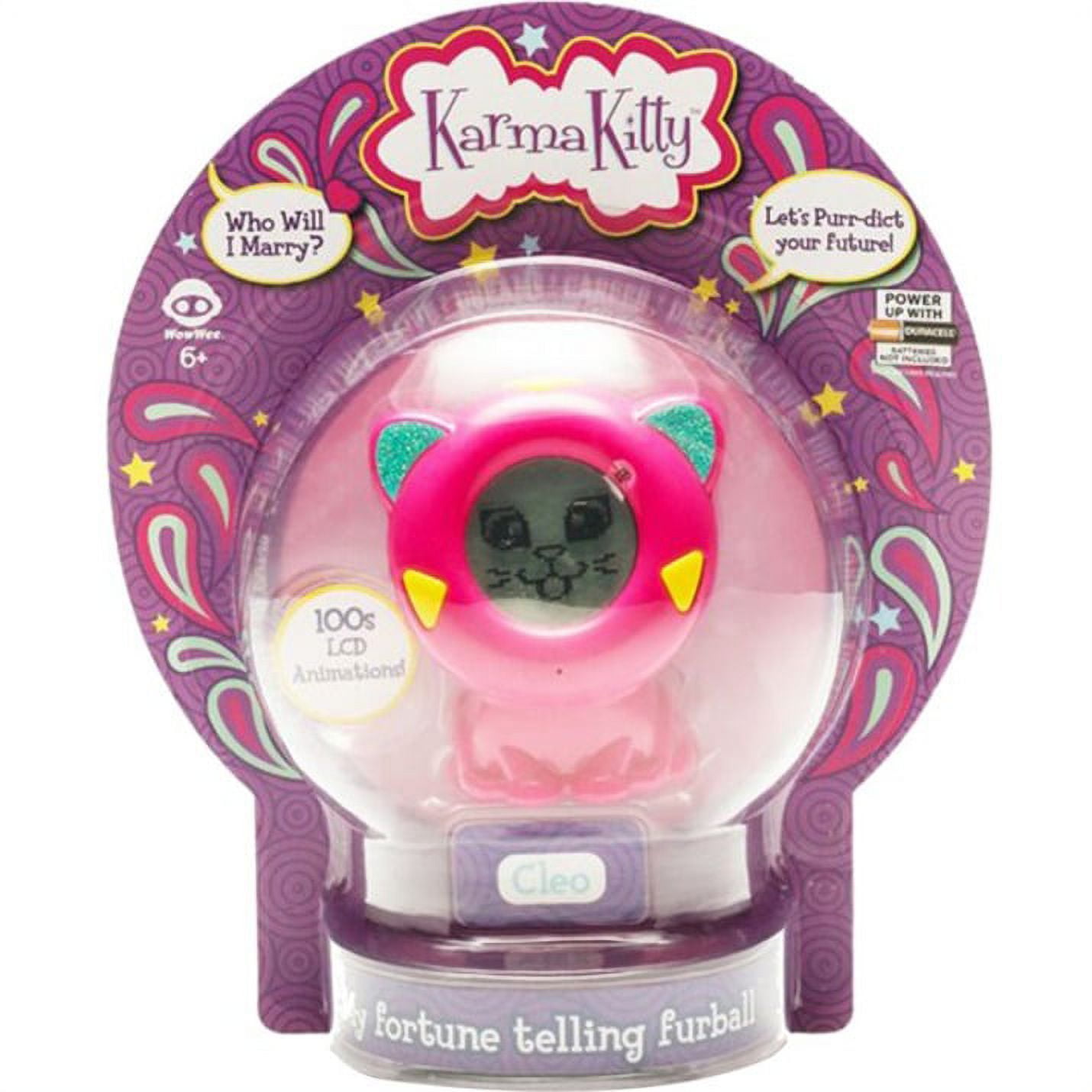 WowWee 0761 Karma Kitty, Pink - Electronic Pets - Walmart.com