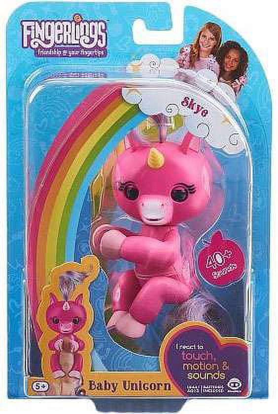 WowWee Fingerlings - Skye the Baby Unicorn (Pink) - Toy R Us Exclusive ...