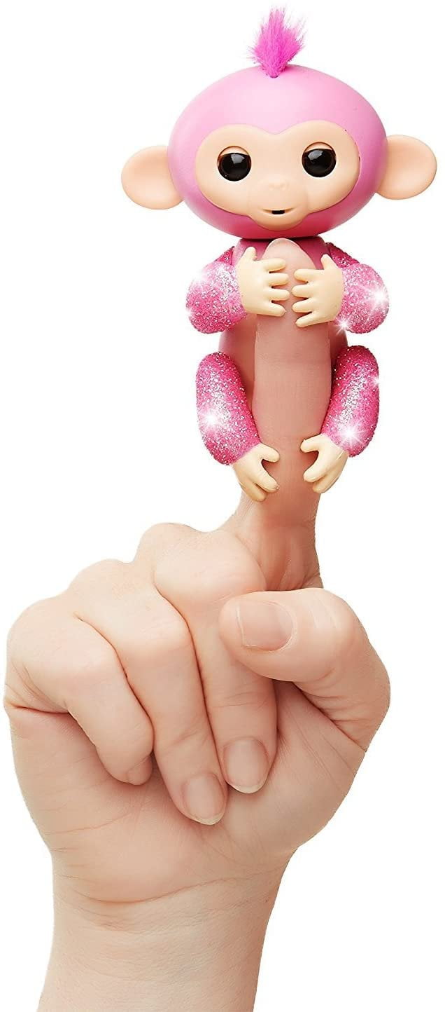 WowWee Girls Pink Glitter Monkey Baby Blankets - Walmart.com