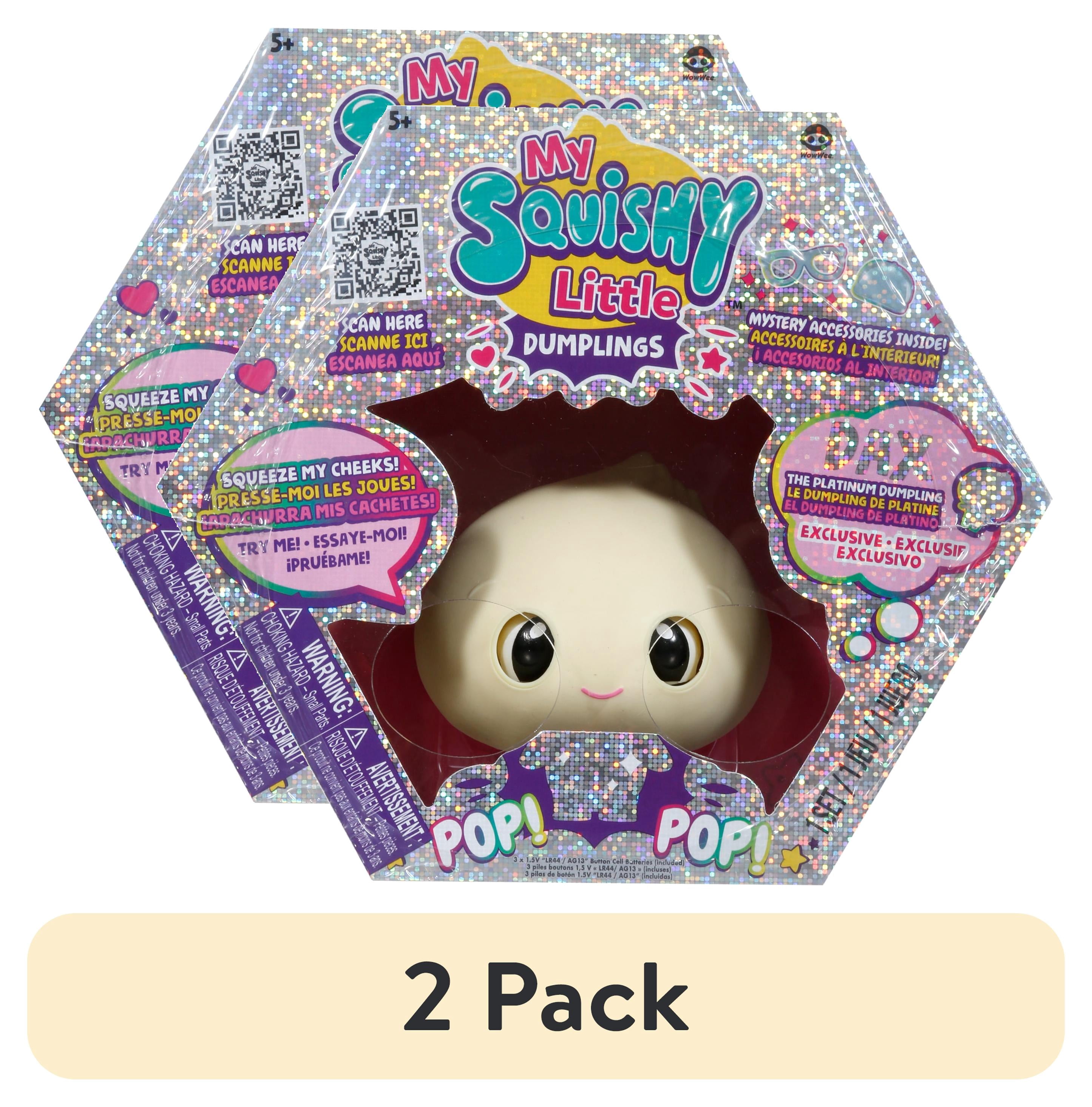 (2 pack) WowWee My Little Squishy Golden Dumpling - 1.0 ea - Walmart.com