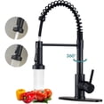 Wowkk Sanitary Ware 304 Stainless Steel Kitchen Faucet with Pull Out ...