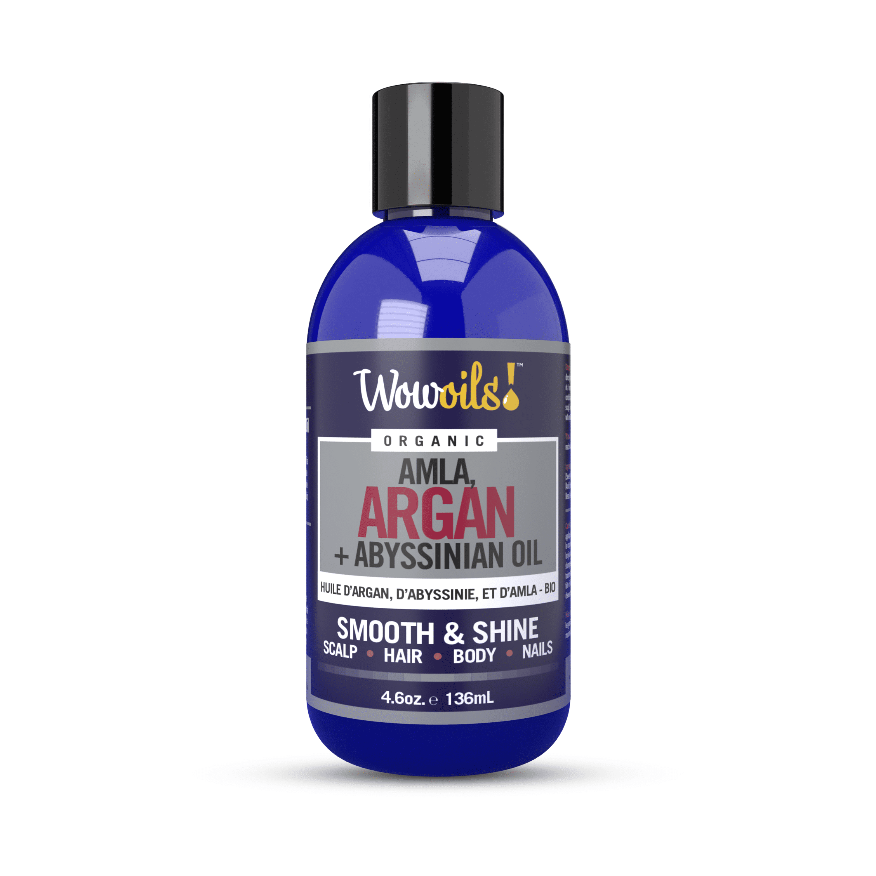 Wowoils Amla, Argan, Abyssinian Oil for all hair types, 4.6 oz ...