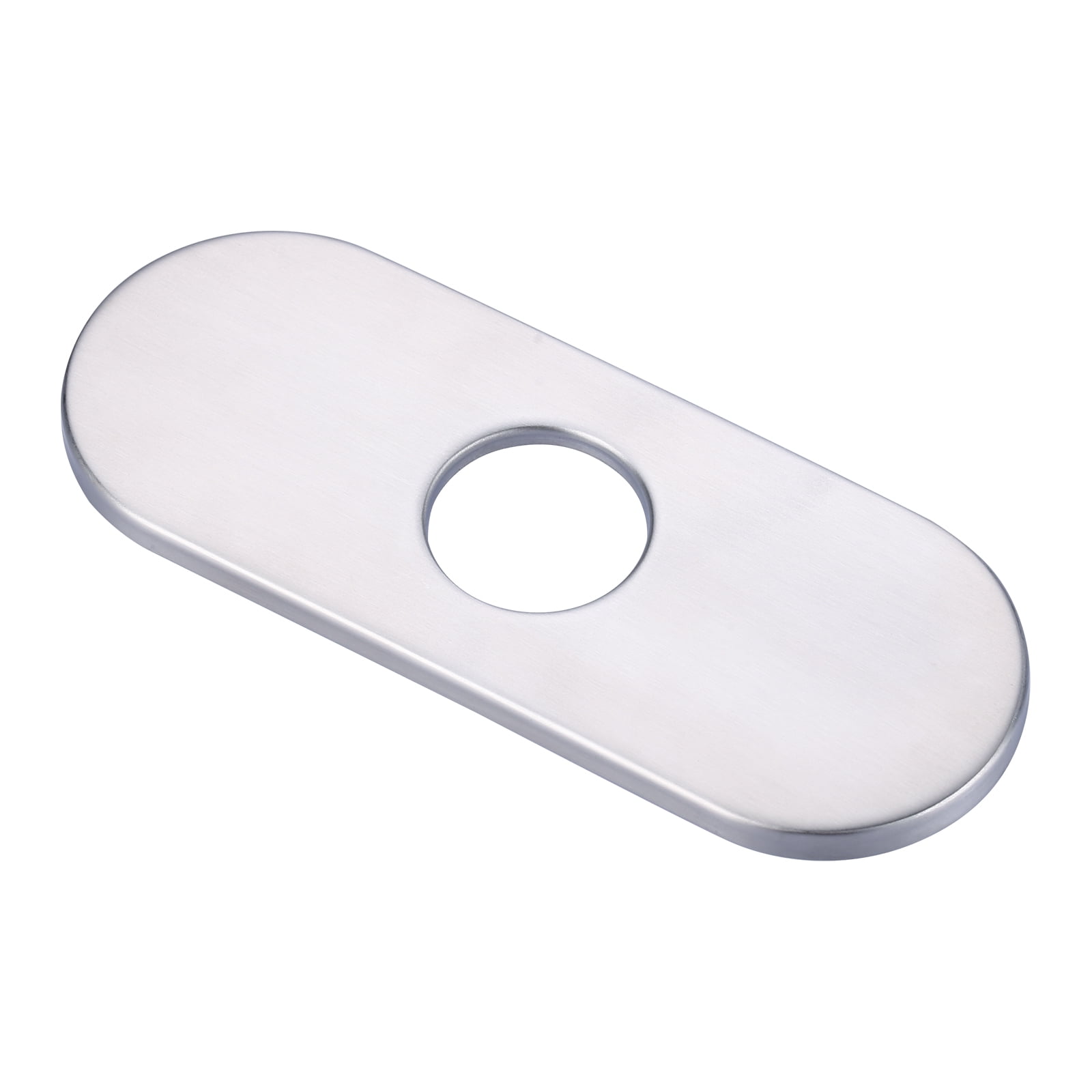 Wowow 6.3 in. Stainless Steel Escutcheon Plate in Brushed Nickel ...