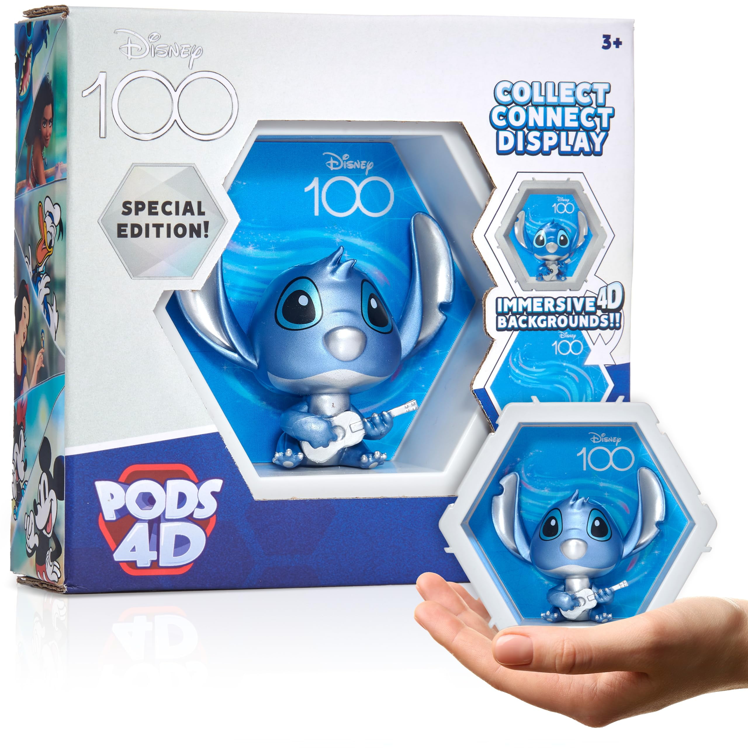 Wowstuff -PODS - 4D Disney Stitch - 100 Special Edition - Walmart.com