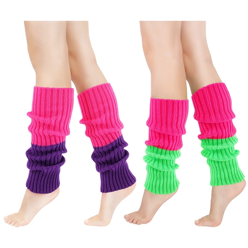 Wowstyle, Leg Warmers, Neon 80s Pack, 14.7