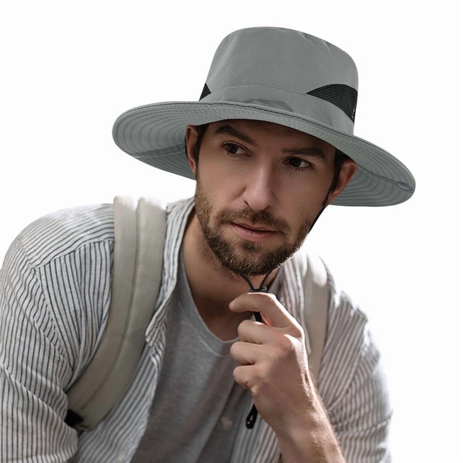 Wowstyle Bucket Hats for Men Outdoor Breathable Sun UPF 50+ Hat ...