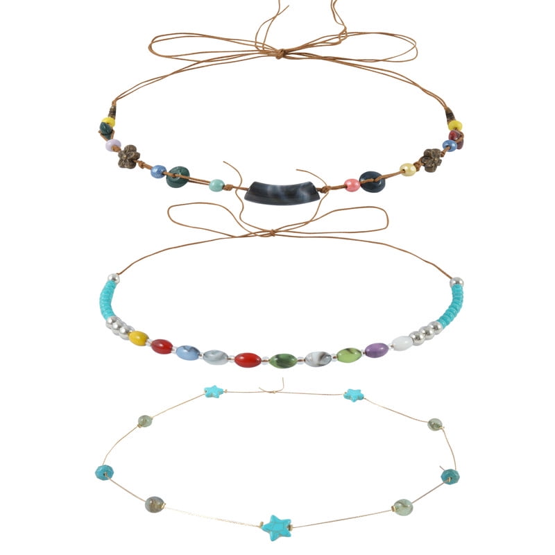 Wowstyle Straw Cowboy Hat Bands Women Men, Bead/Star Western Cowgirl ...
