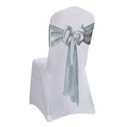 BalsaCircle 5 Polyester Chair Sashes Bows Ties Ivory - Walmart.com
