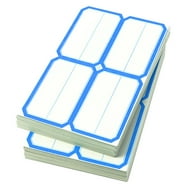 200Pcs Colorful Name Tags Labels Perforated Roll Tag for Classroom ...