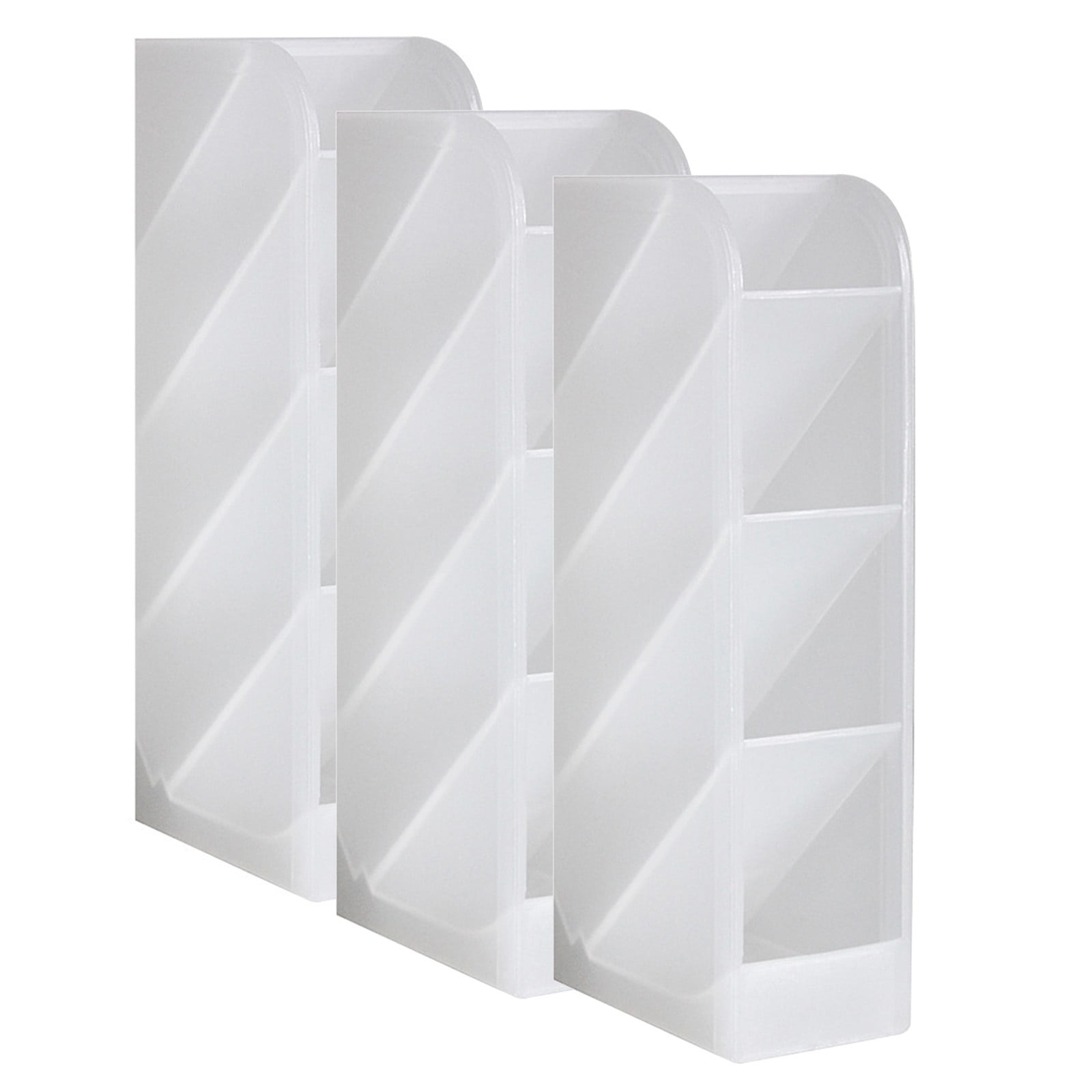 Wozhidaoke desk accessories 3PC top Pen Organizer Storage Semi ...