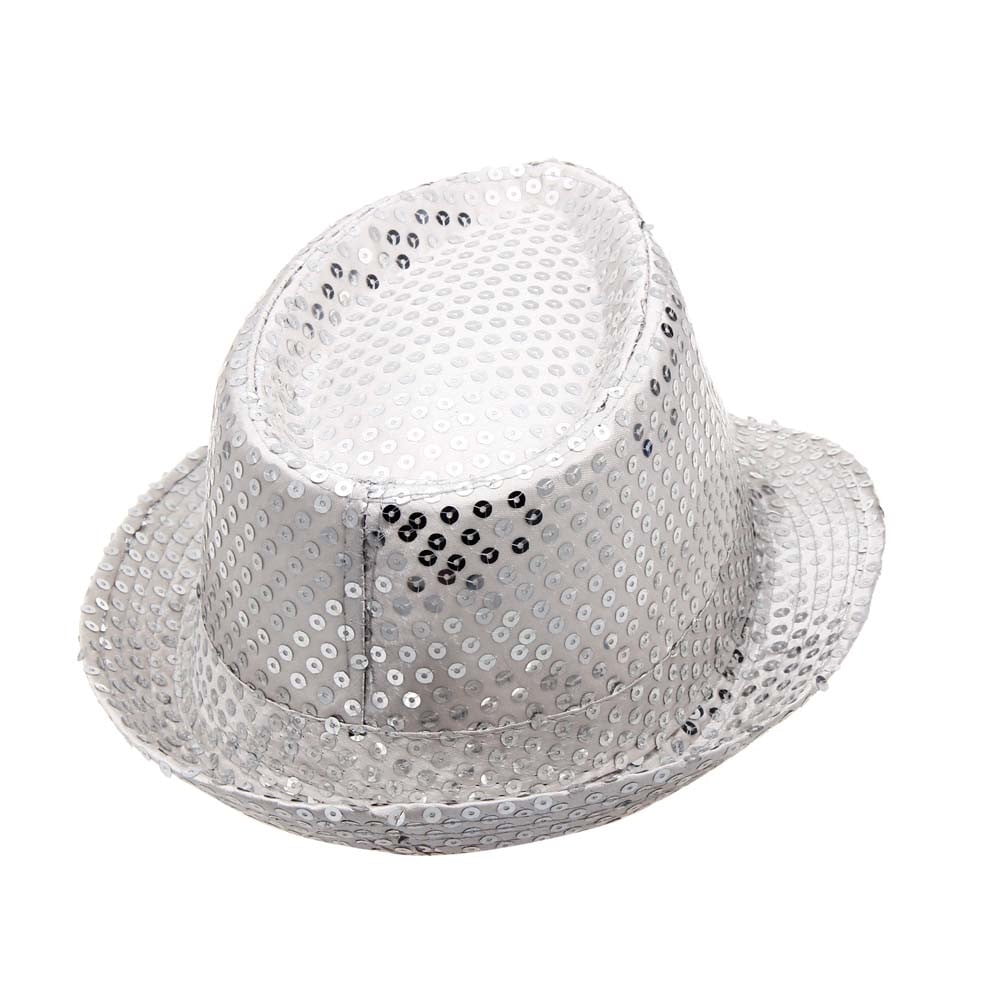 Wozhidaose hats Performances Hat Sequined Show WH Stage Hat Dance Hat ...