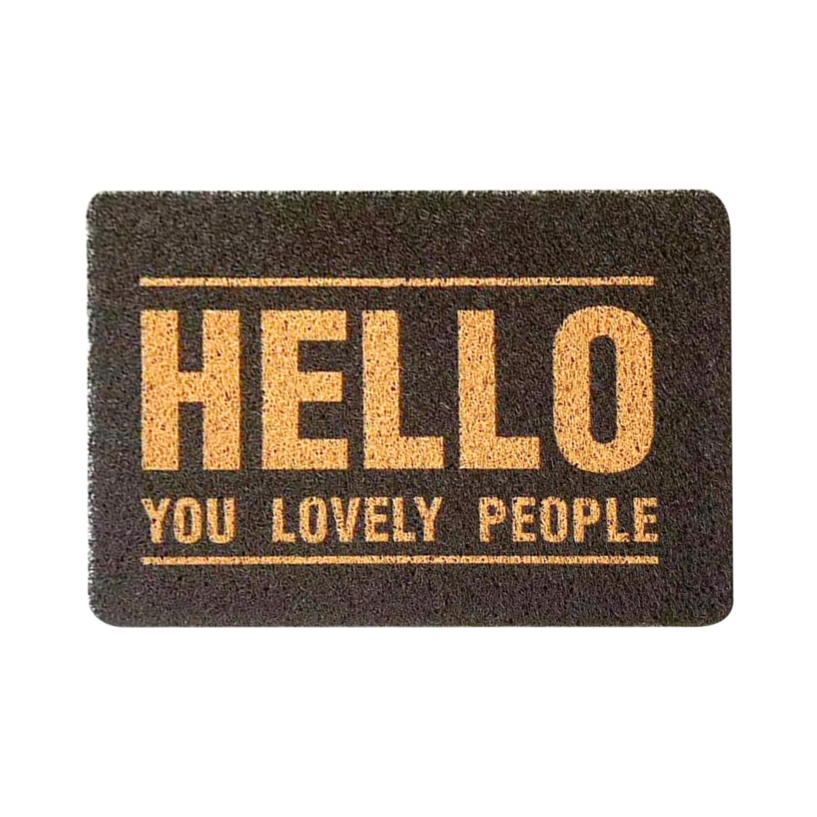 Wozhilaka Carpet Entrance Door Mat Entrance Door Silk Ring Foot Mat ...