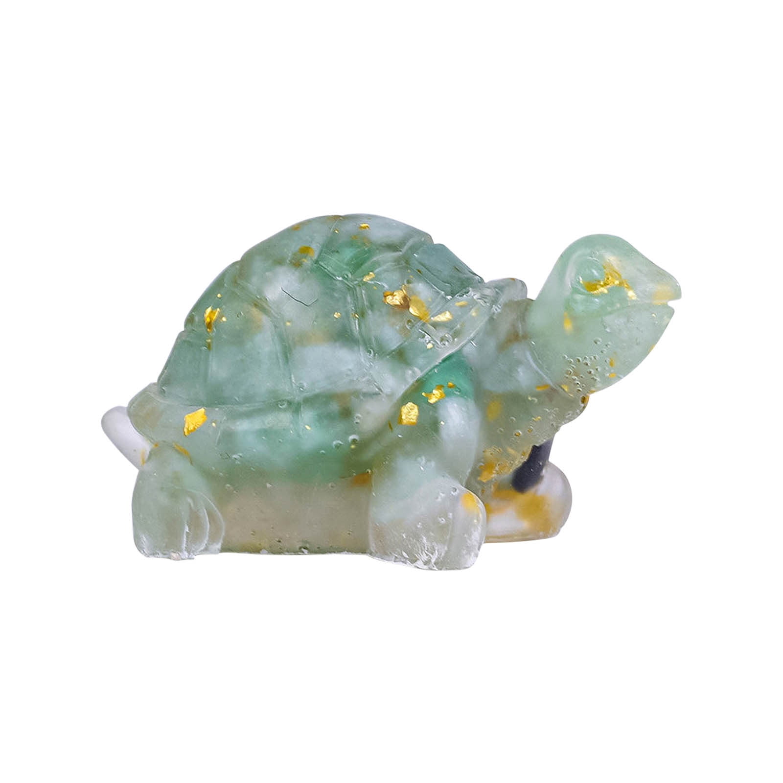 WozhuoToy Stone Turtle Statue, Hand Carved Tortoise Animal Collectible ...