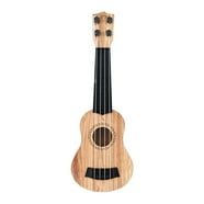 FAMTKT 14.17 Inch Kids Guitar Ukulele Mini Wood Grain Guitar Playable ...