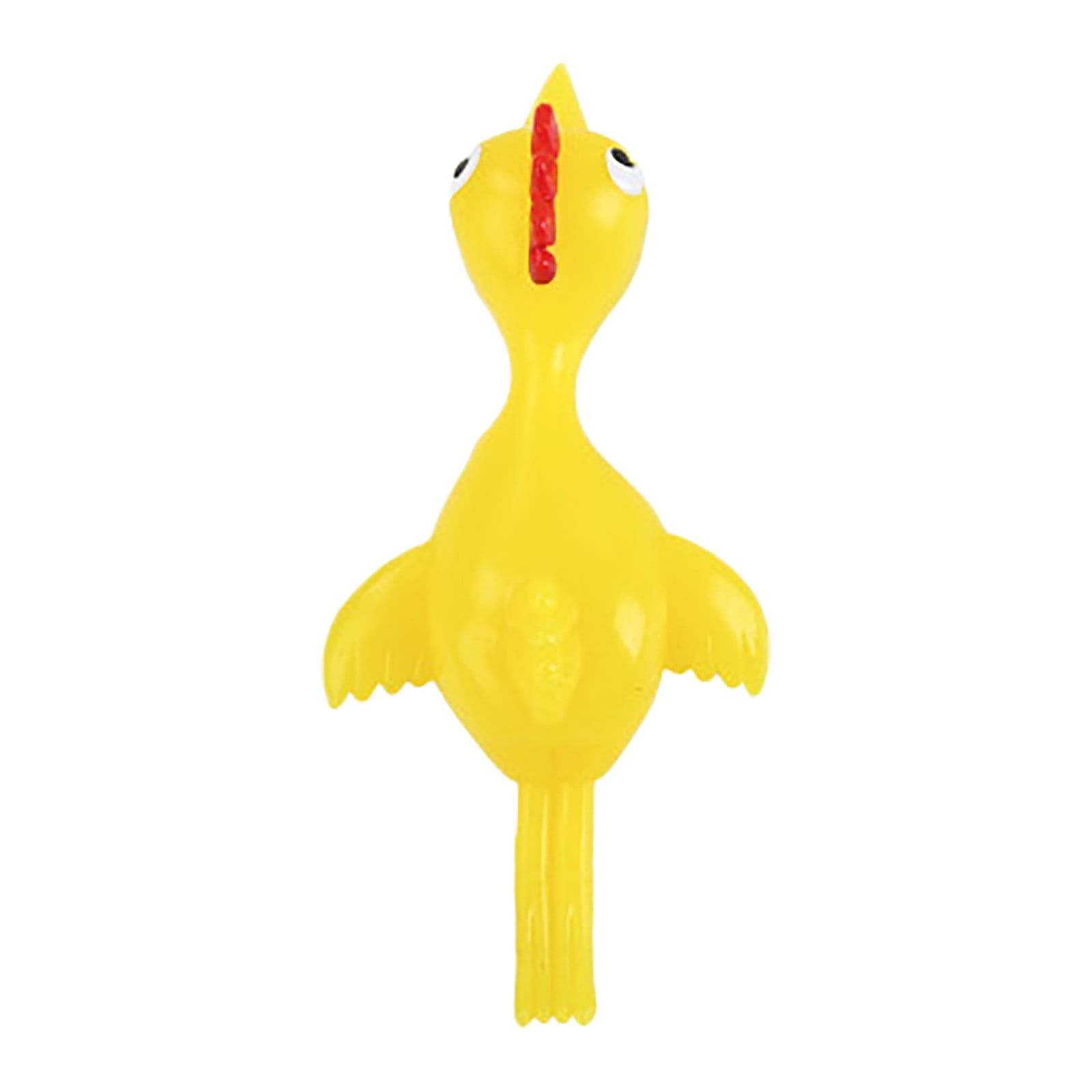 WozhuoToy Finger Slingshot Chicken Rubber,Flick Stretchable Chicken ...