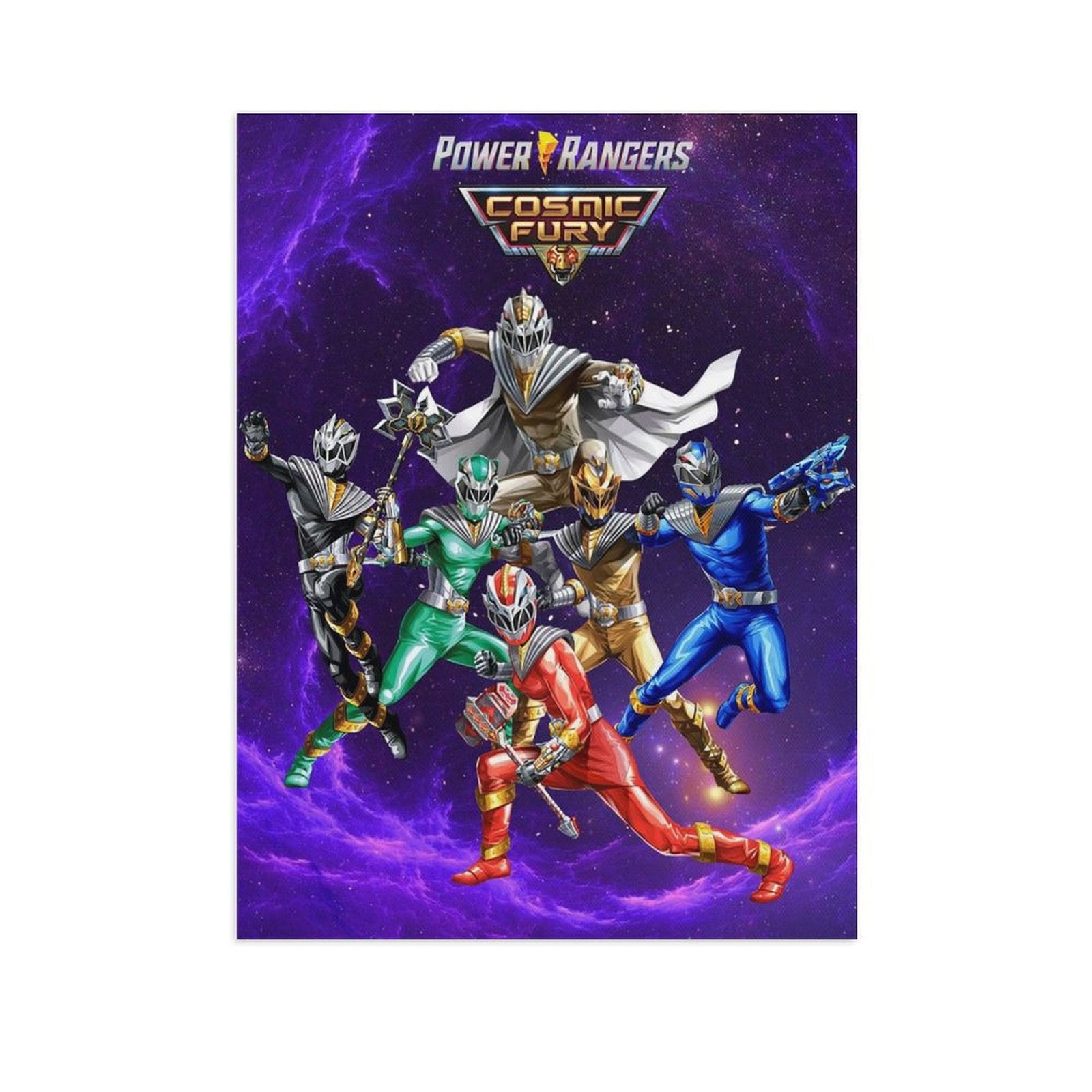 Wp13226429-power-rangers-cosmic-fury-wallpapers Canvas Wall Art ...