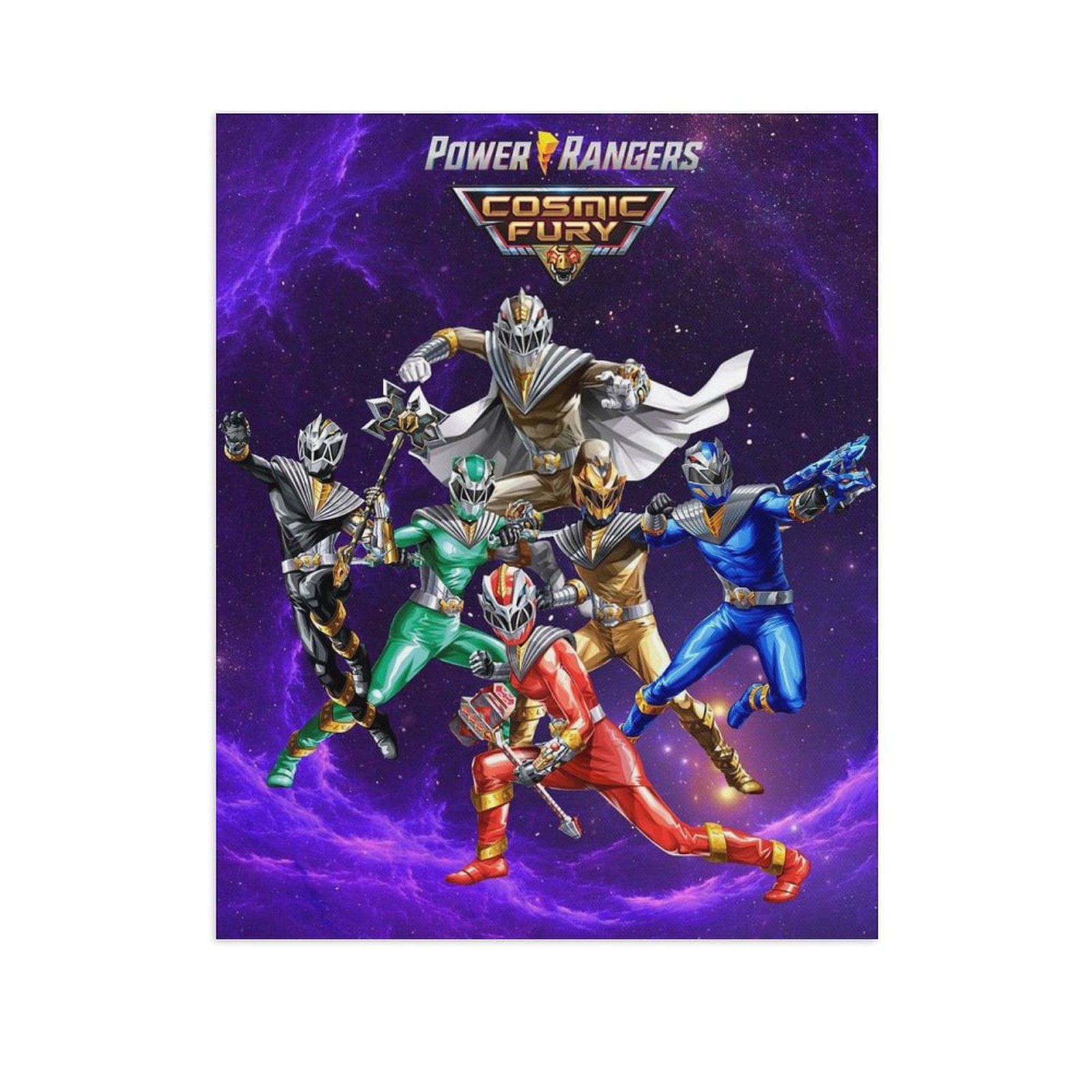 Wp13226429-power-rangers-cosmic-fury-wallpapers Canvas Wall Art ...