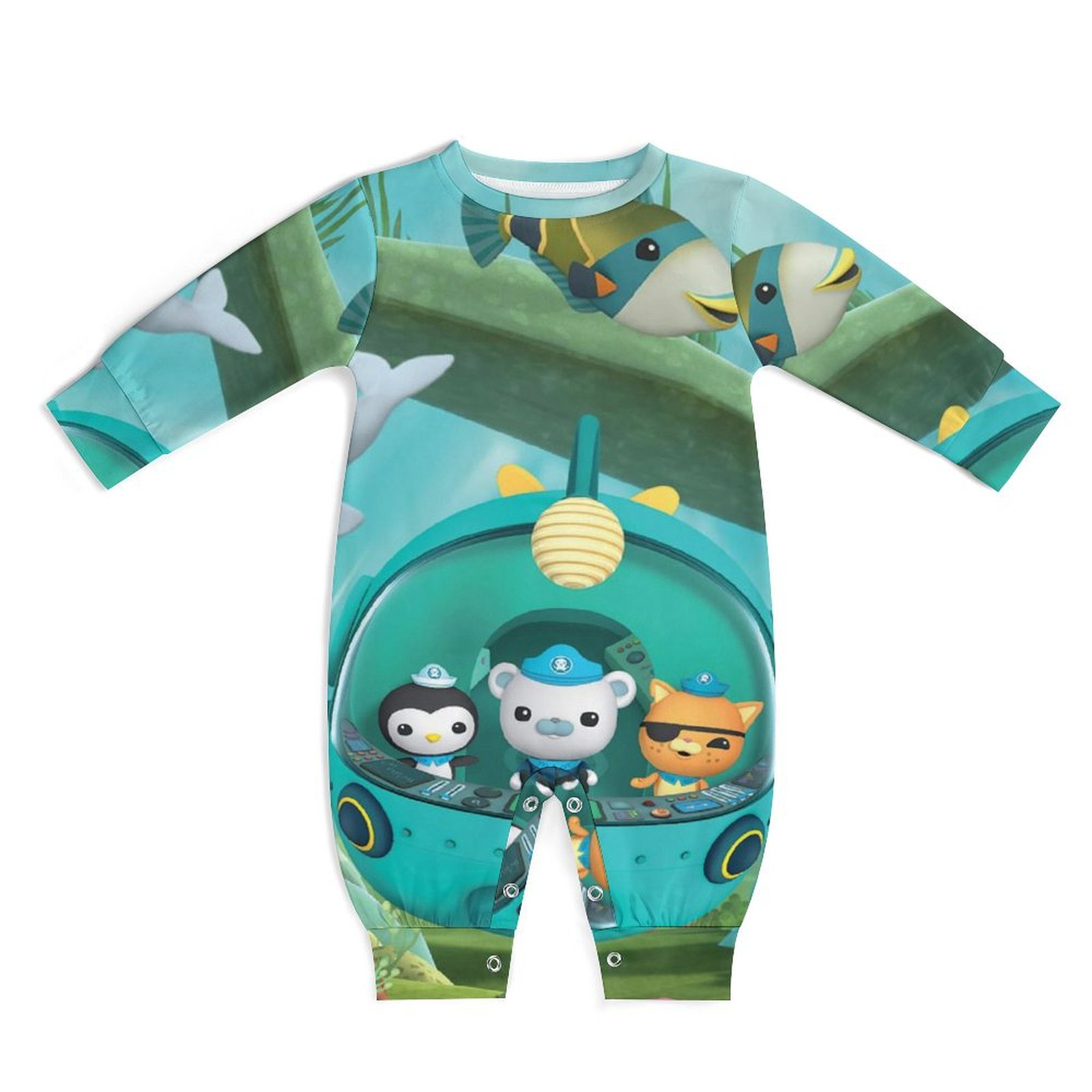 Wp3834769-the-octonauts-wallpapers Baby Romper Jumpsuits, Long Sleeve ...