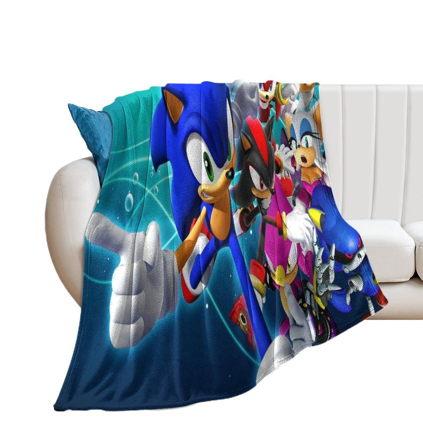 Wp3855516-sonic-the-hedgehog-movie-wallpapers Luxury Flannel Blanket ...