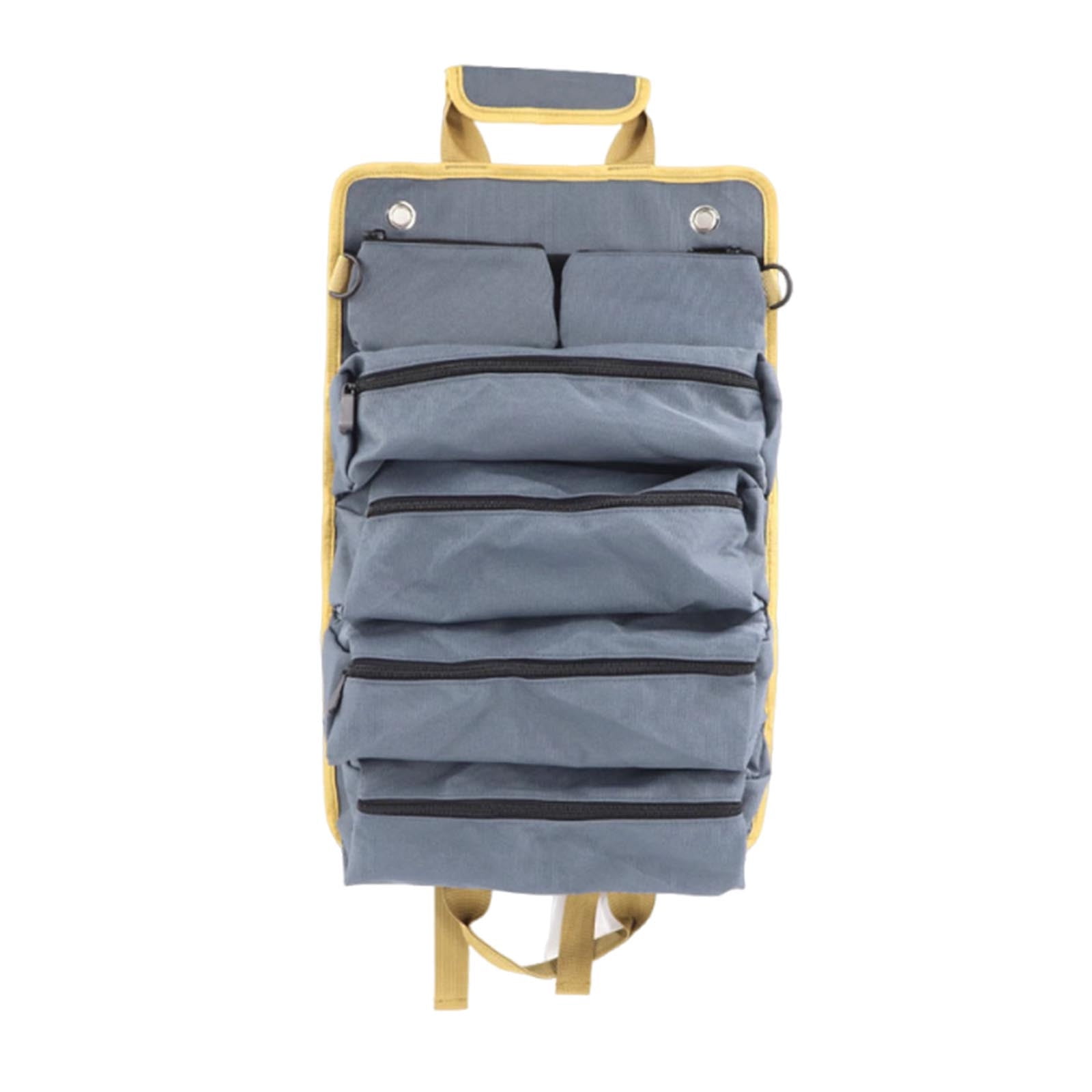 Wpawbk Hardware Bag, Tool Storage Bag, Roll Type, Canvas, Multiple ...