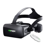 VR Headset for Phone with Controller,Adjustable 3D Glasses Compatible 5 ...
