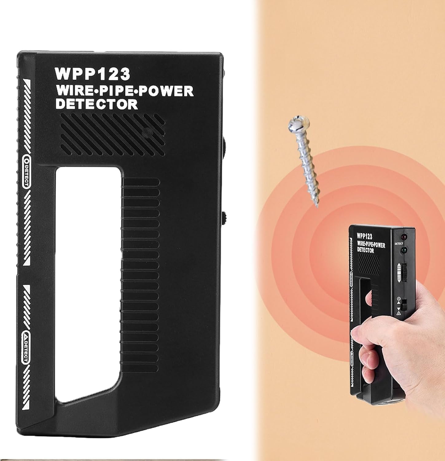 Wpp123 Wire Pipe Power Detector, High Sensitivity Adjustable Alert Pipe ...