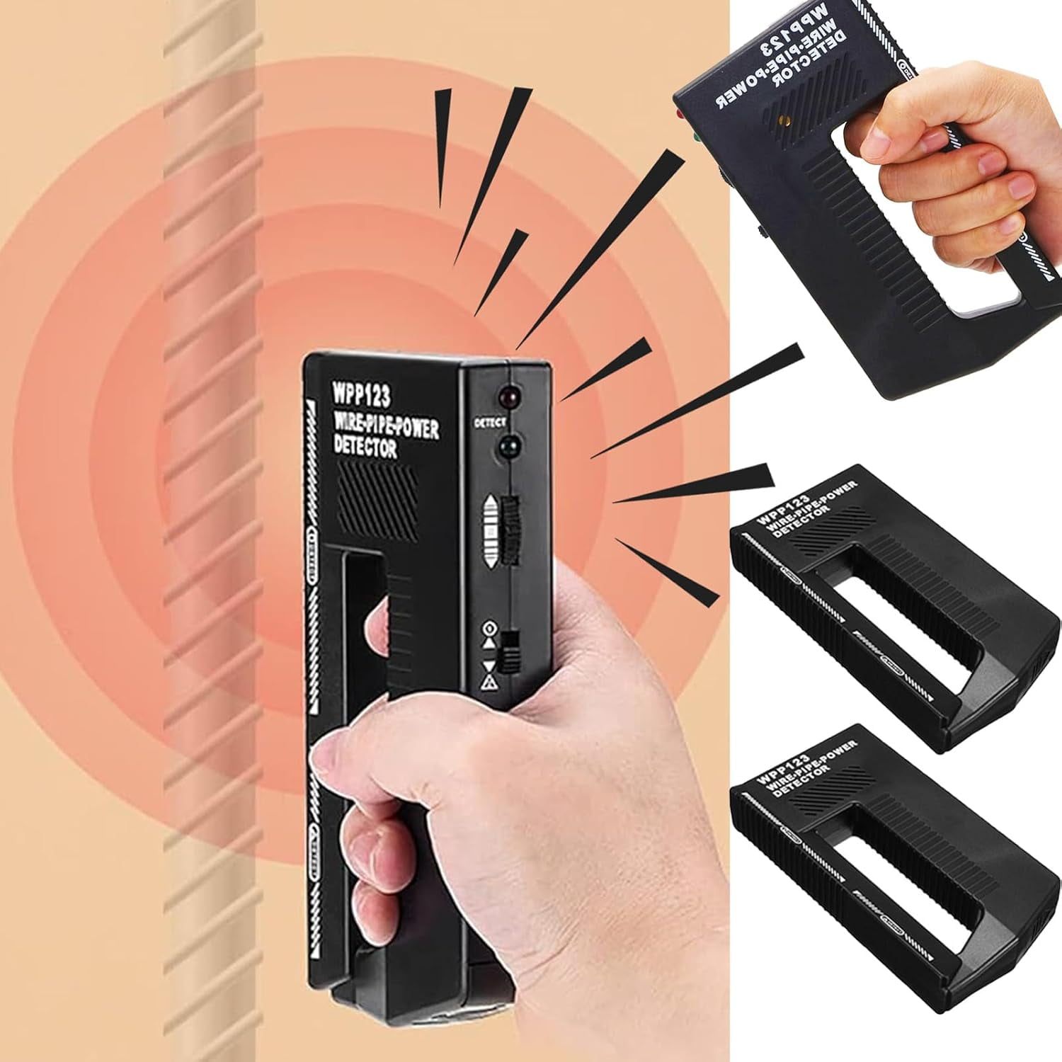 Wpp123 Wire Pipe Power Detector, High Sensitivity Multifunction Wire ...