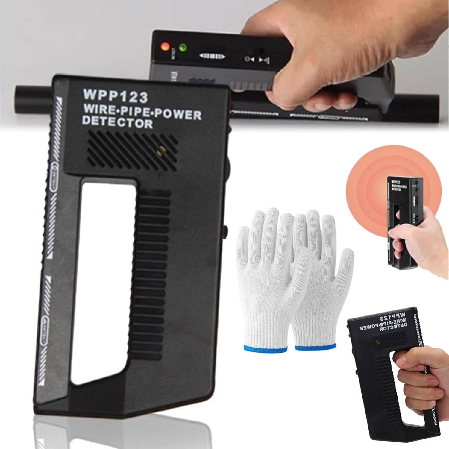 Wpp123 Wire Pipe Power Detector, Wire Pipe Power Detector, Wall Scanner ...