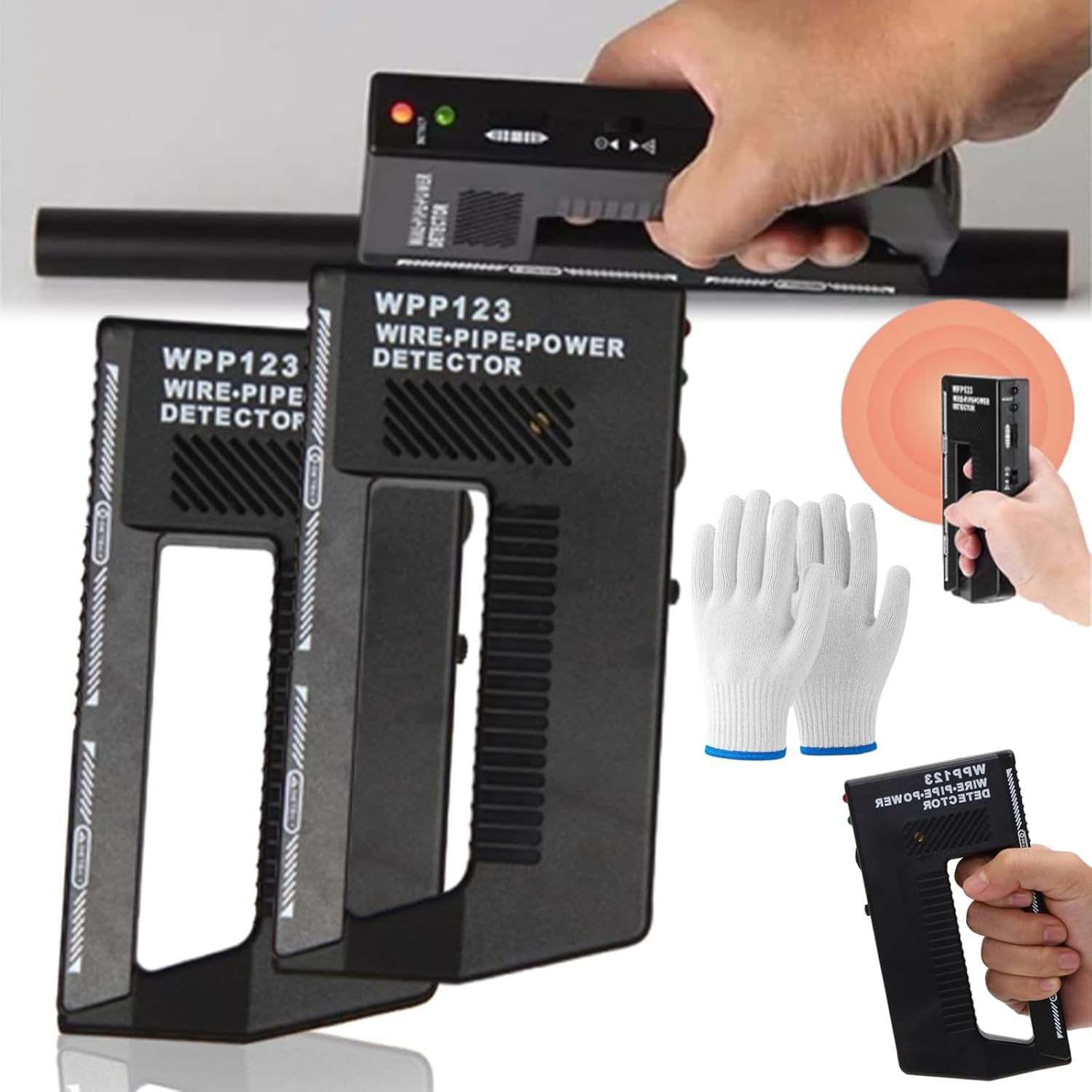 Wpp123 Wire Pipe Power Detector, Wire Pipe Power Detector, Wall Scanner ...