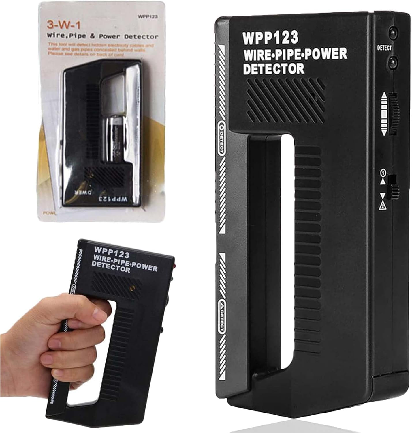 Wpp123 Wire Pipe Power Detector, Wire Pipe Metal Detector, Wall Scanner ...