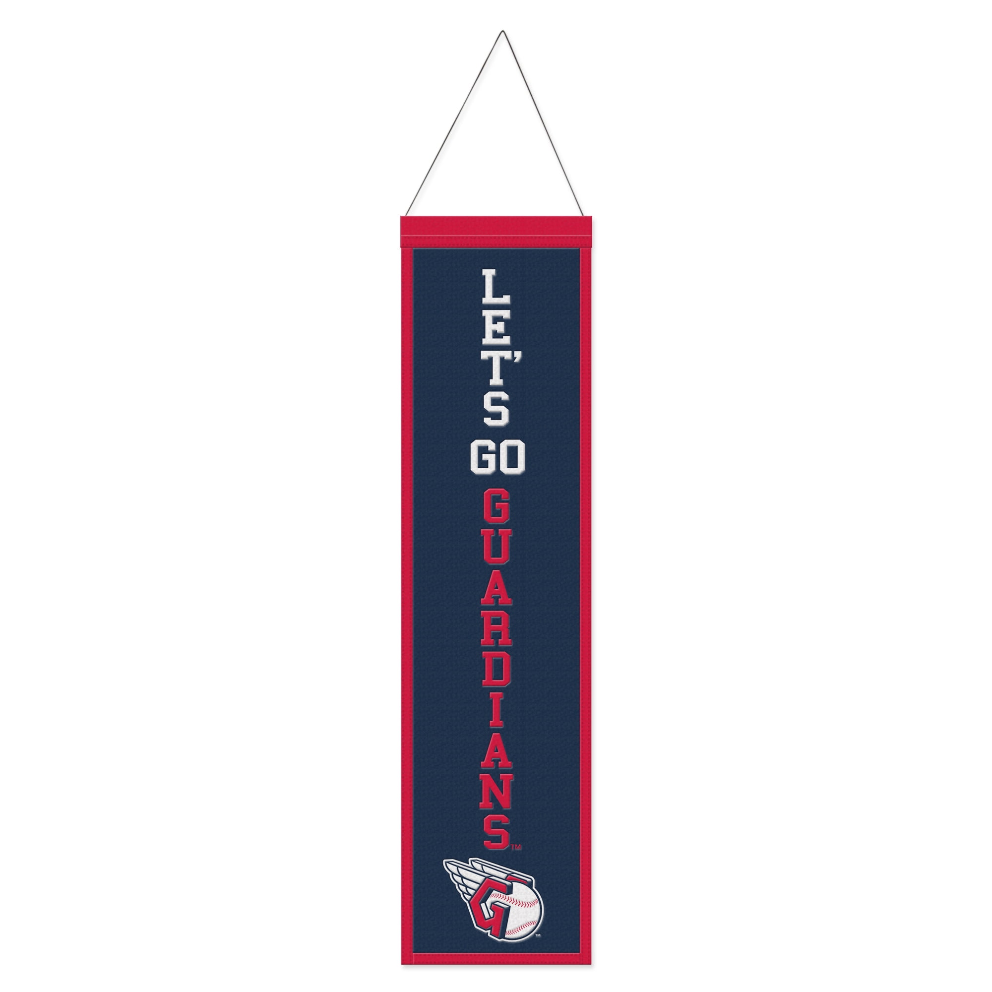 WinCraft Cleveland Guardians 8" x 32" Slogan Wool Banner - Walmart.com