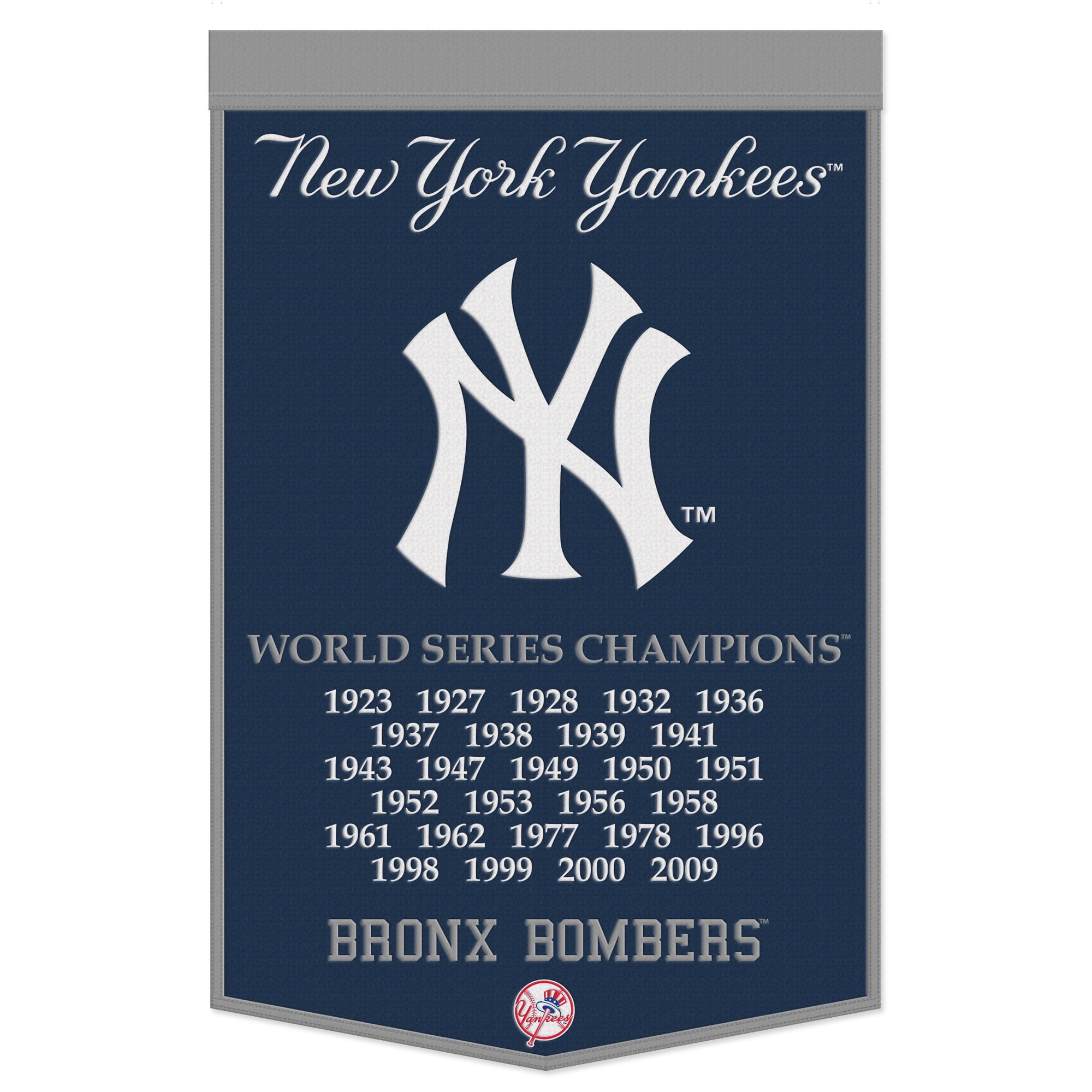 WinCraft New York Yankees 24" x 38" Championship Banner - Walmart.com