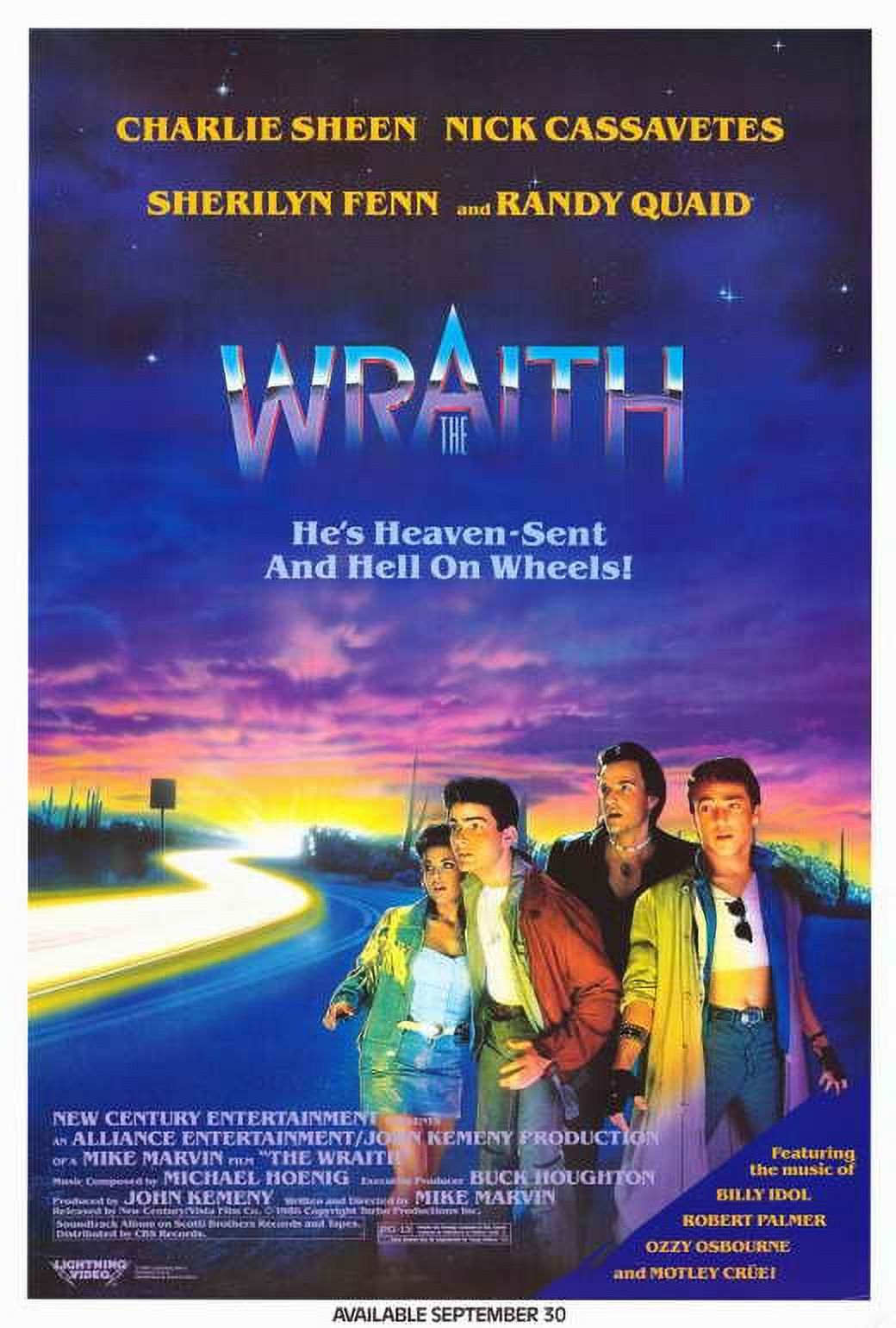 Wraith POSTER (27x40) (1986) - Walmart.com