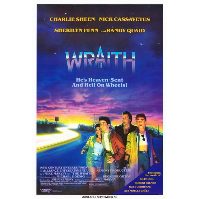 Wraith POSTER (27x40) (1986) - Walmart.com