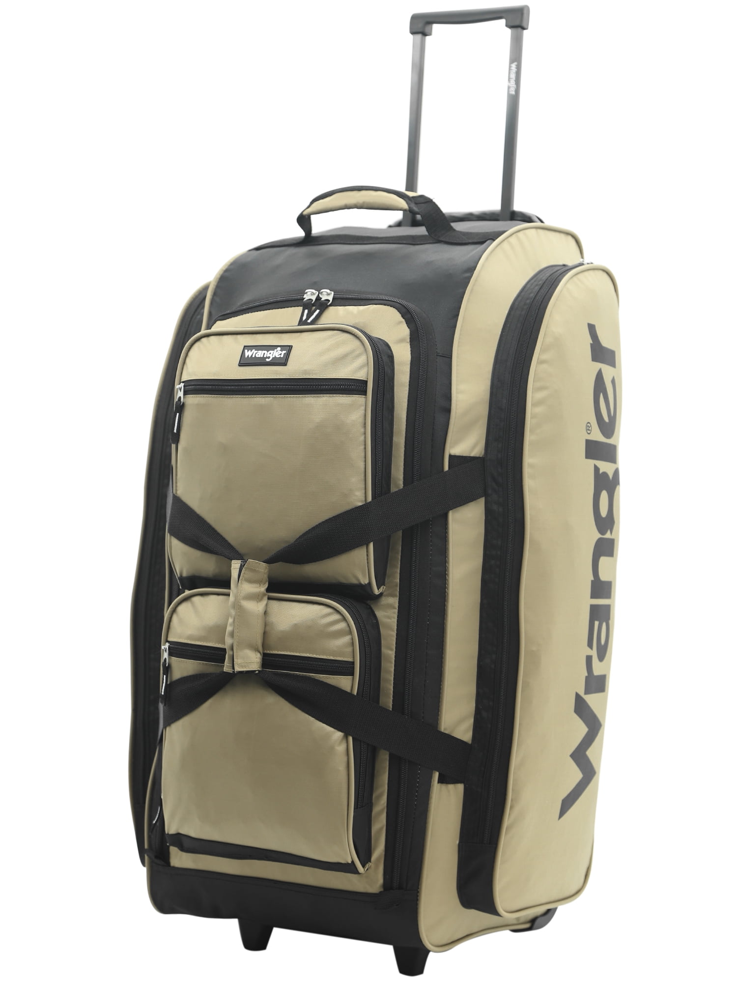 "Wrangler Large 30"" Rolling Duffel Bag with Multi-Pockets and Extra ...