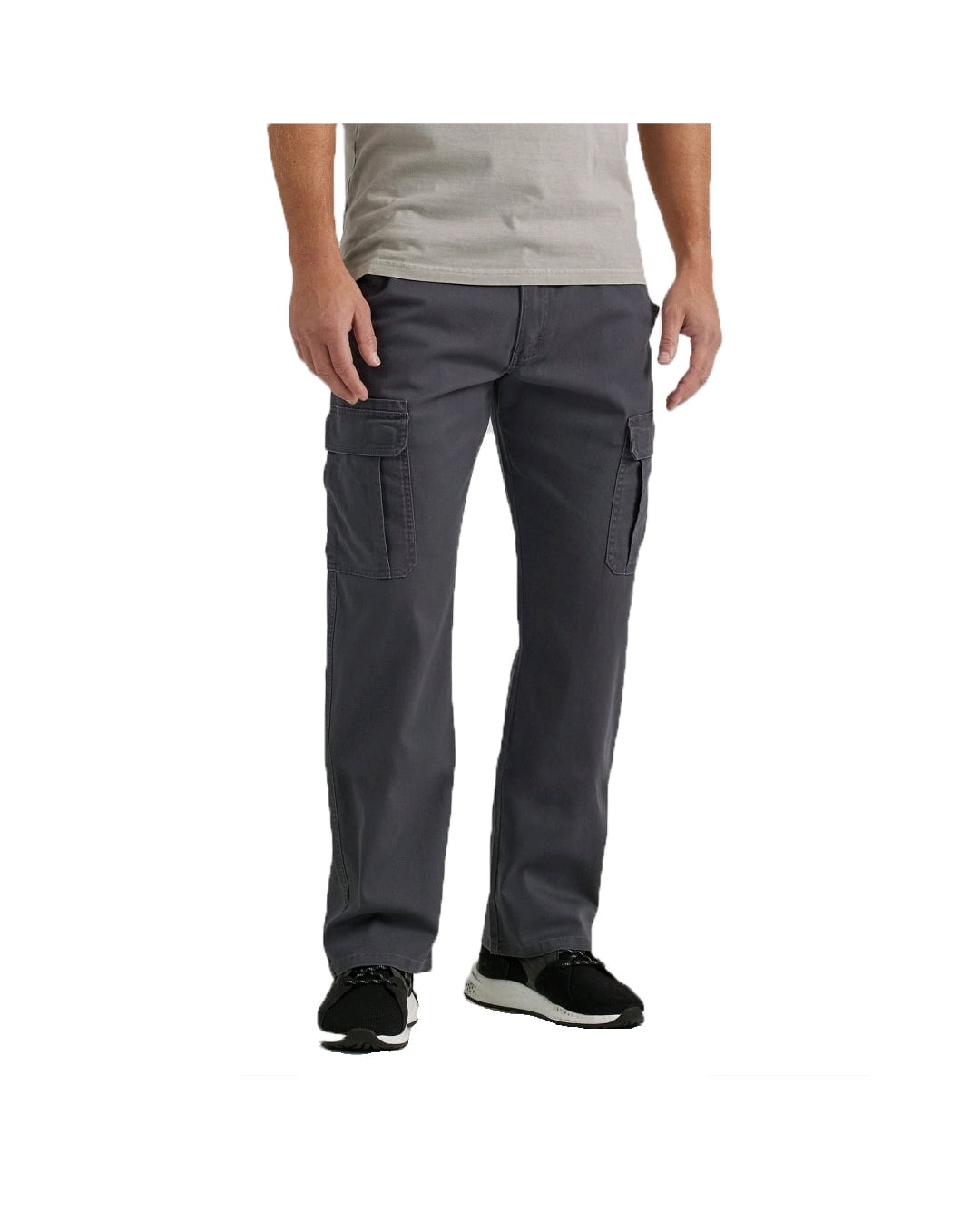 Wrangler Anthracite ATG All Terrain Gear Relaxed Cargo Pants - 30 X 30 ...