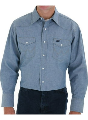 Mens Chambray Work Shirt