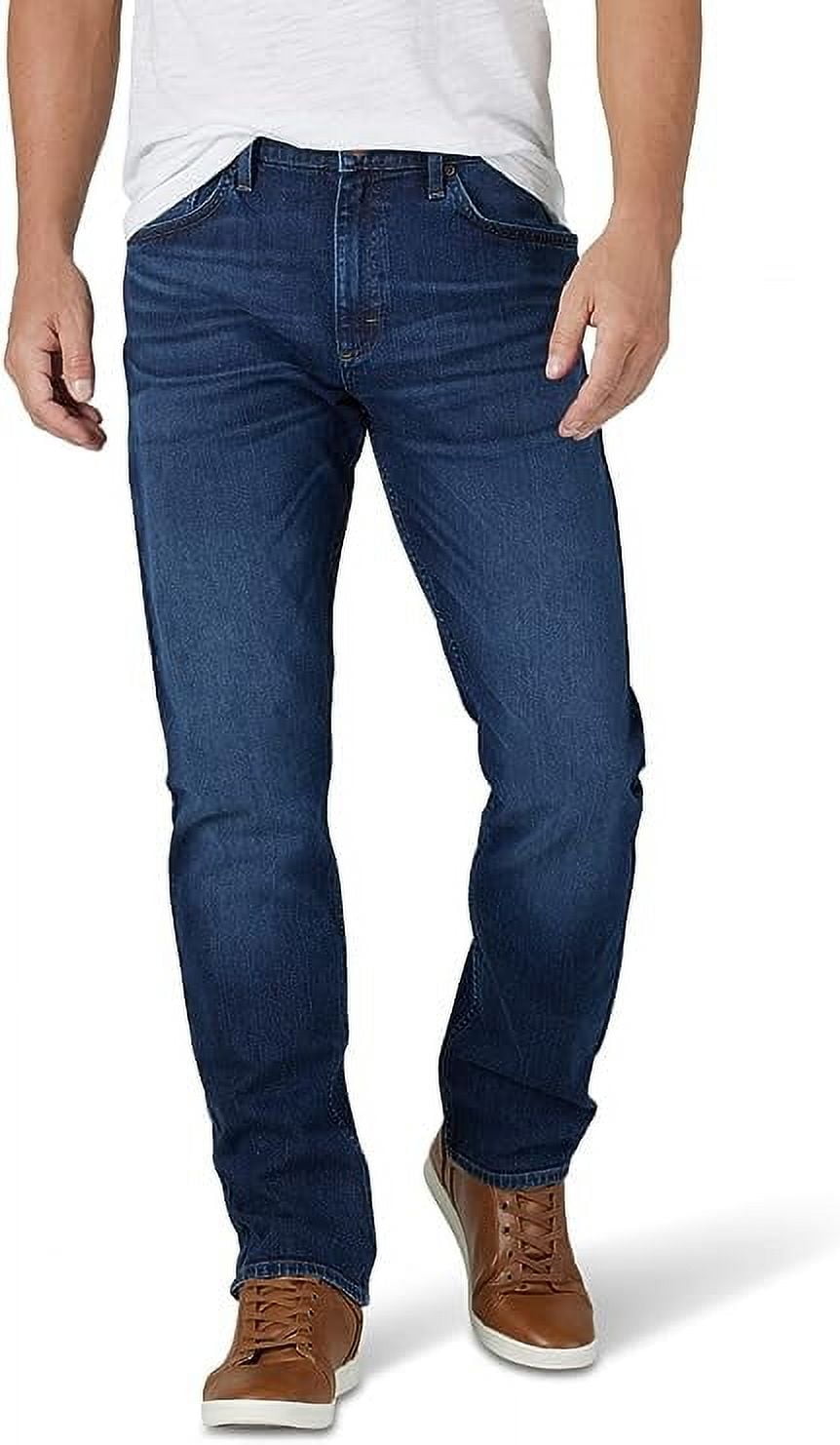 Wrangler Authentics Men's Athletic Fit Stretch Jean - Walmart.com