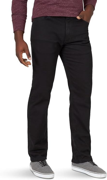 Wrangler Authentics Men's Classic Regular Fit 5-Pocket Jeans, Flex ...