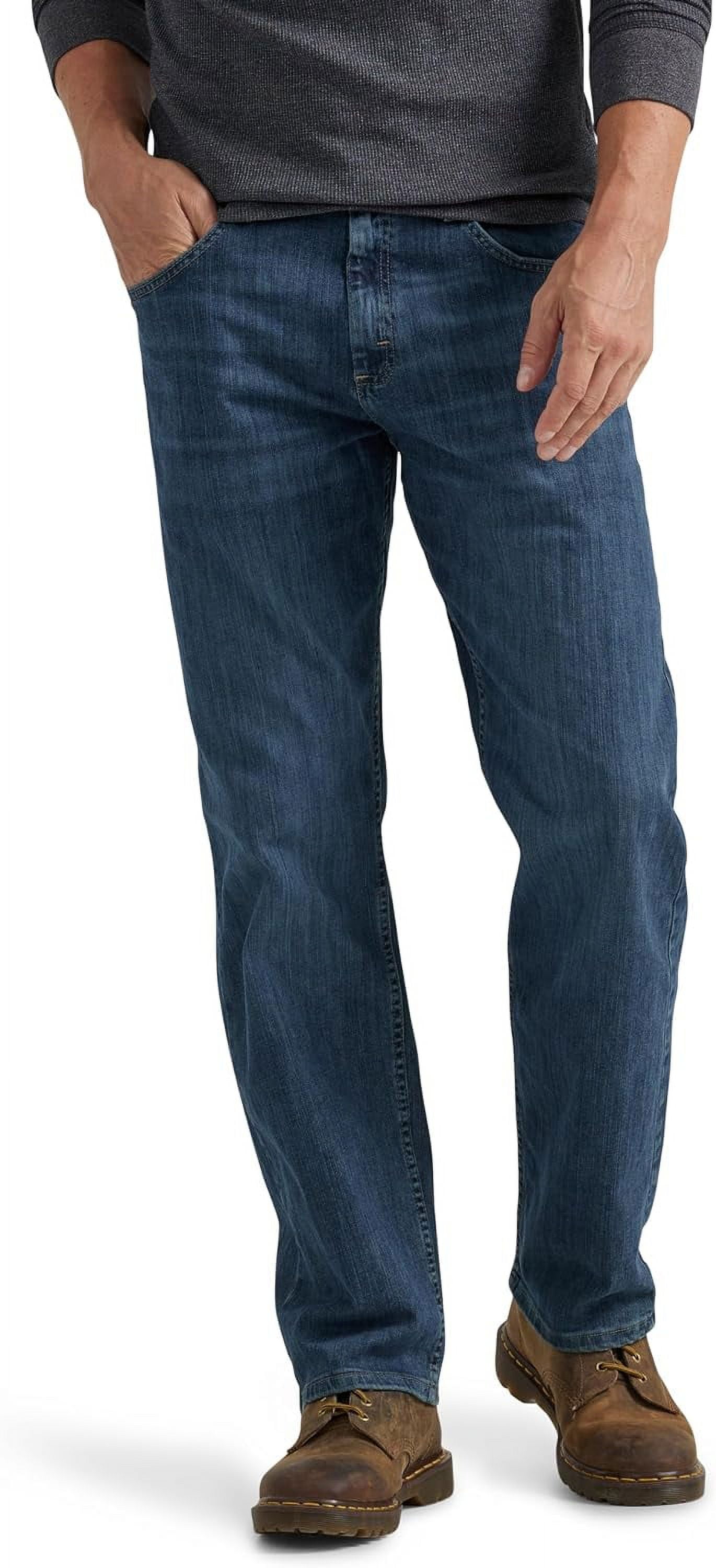 Wrangler Authentics Men's Classic 5-Pocket Relaxed Fit Flex Jean 38W x 32L Slate Flex - Walmart.com
